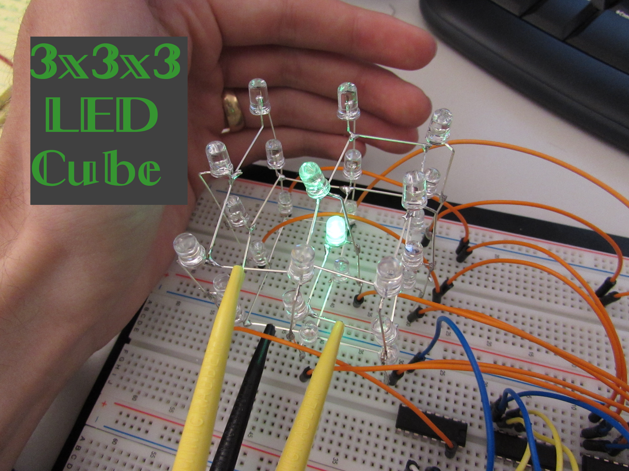 3x3x3 LED Cube : 10 Steps - Instructables