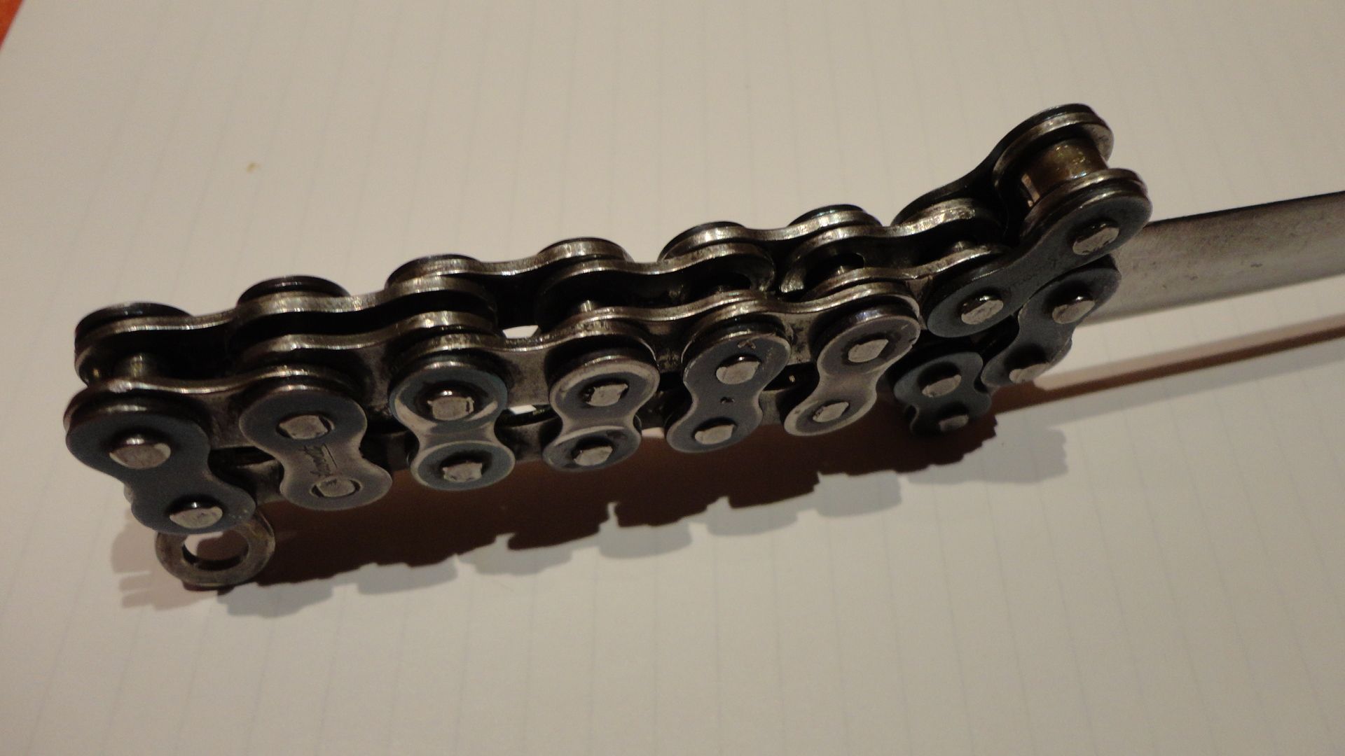 Motor Chain Handle Knife 4 - Instructables