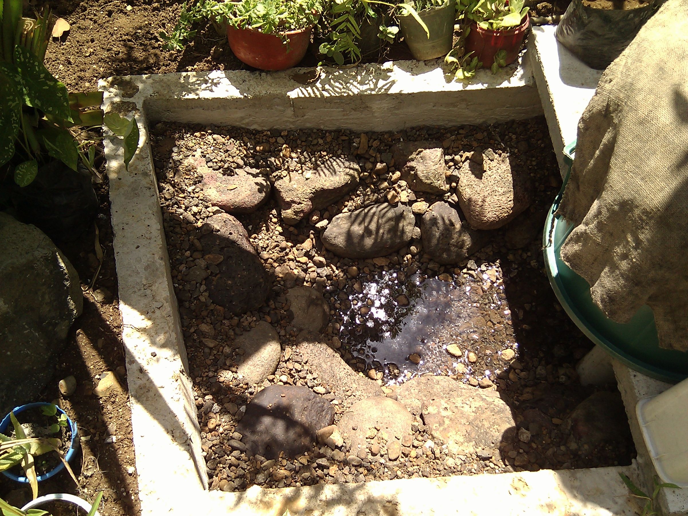 Concrete Pond : 9 Steps (with Pictures) - Instructables