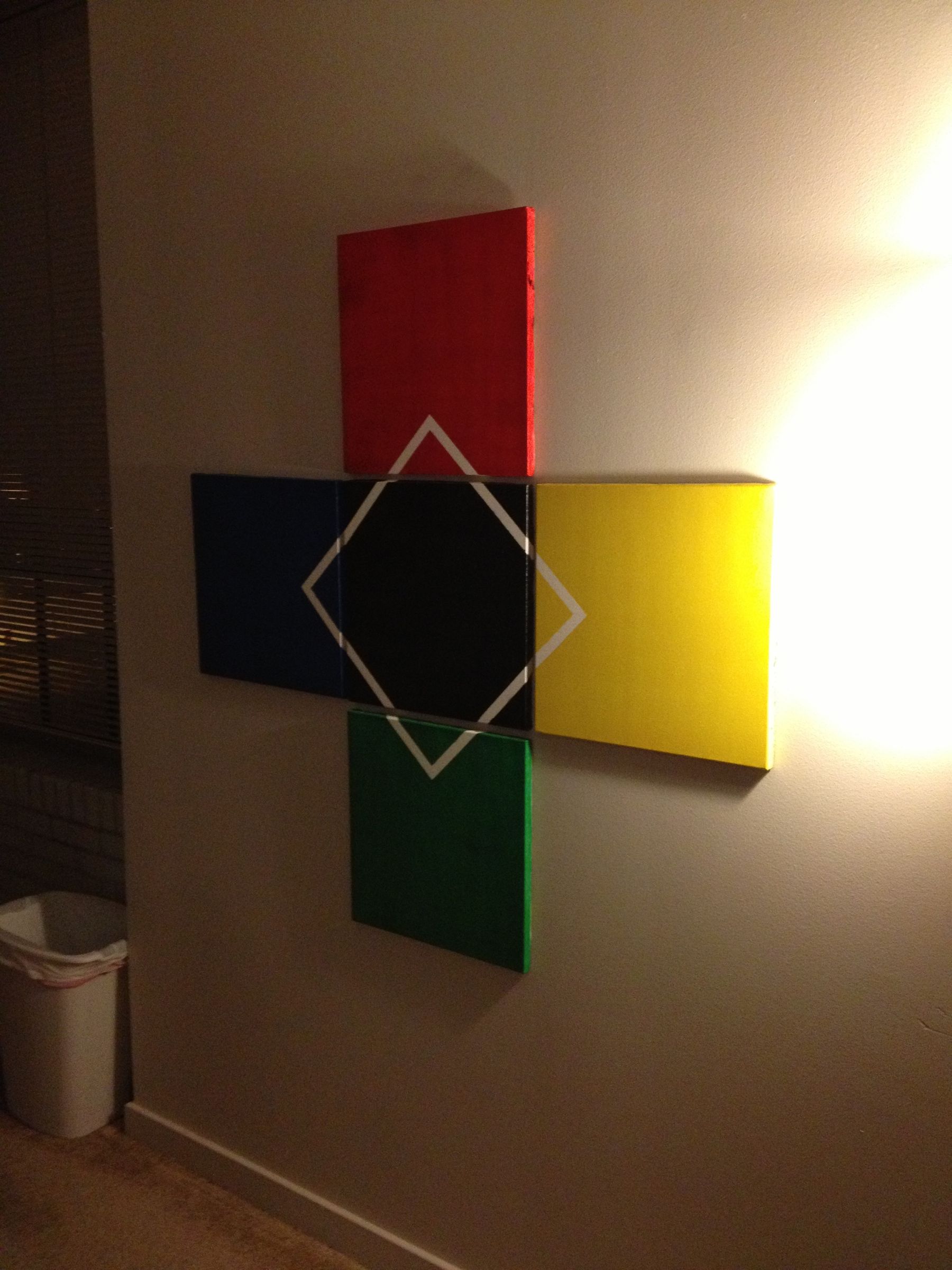 Geometric Canvas Art! : 3 Steps (with Pictures) - Instructables