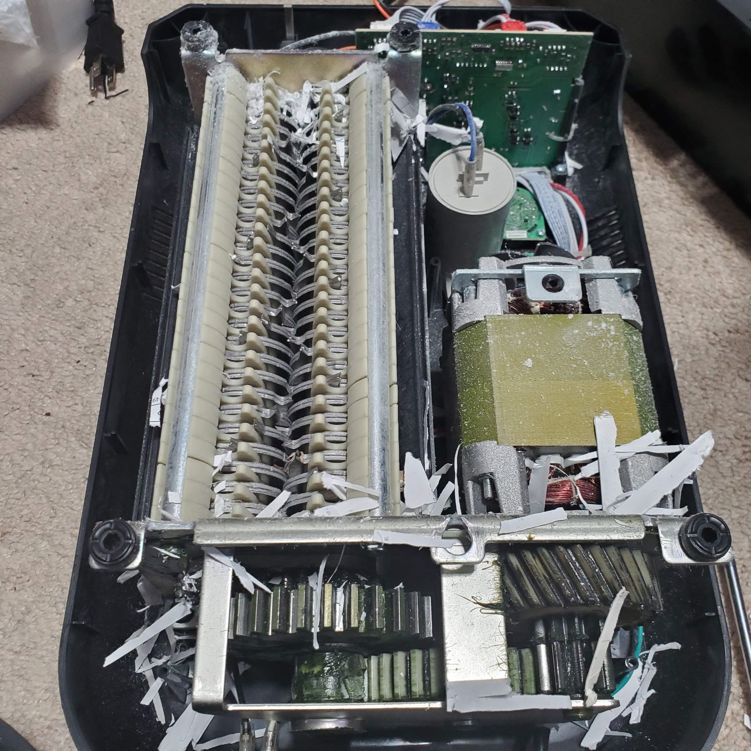 Cardboard Perforator / Shredder Machine - Paper Shredder Hack : 7 Steps ...