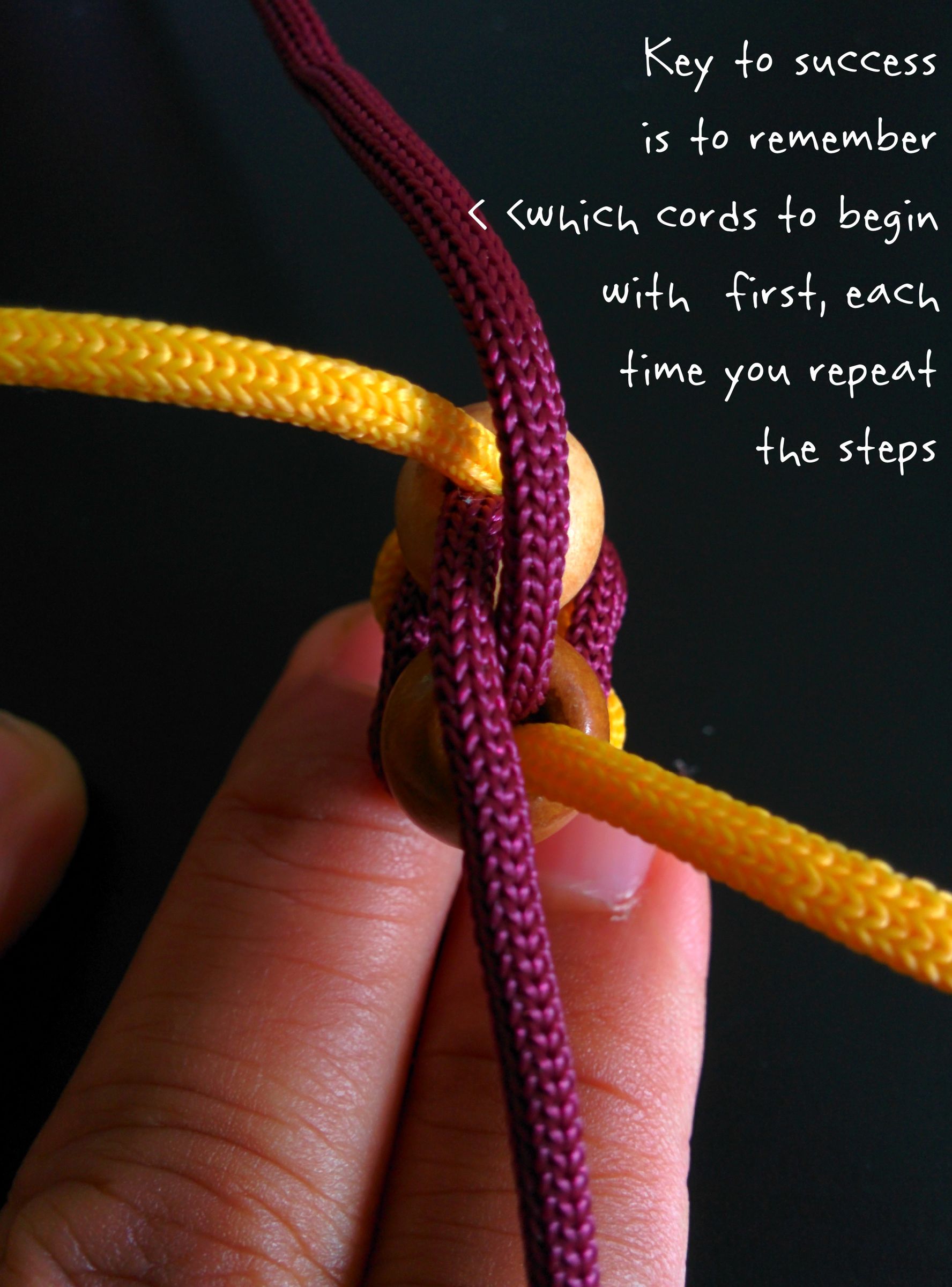 Unique Paracord Bracelet With Wooden Beads : 11 Steps (with Pictures ...