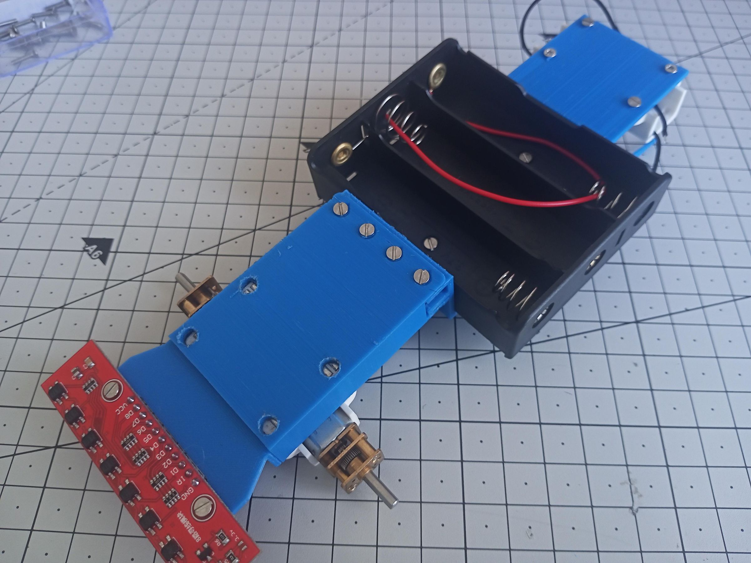 4 Wheel Drive Line Follower Robot : 37 Steps (with Pictures ...