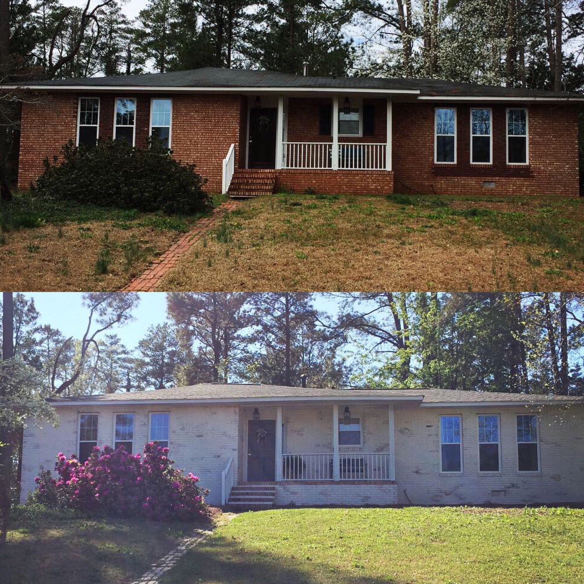 Lime Wash Brick House (White Wash) : 4 Steps (with Pictures ...