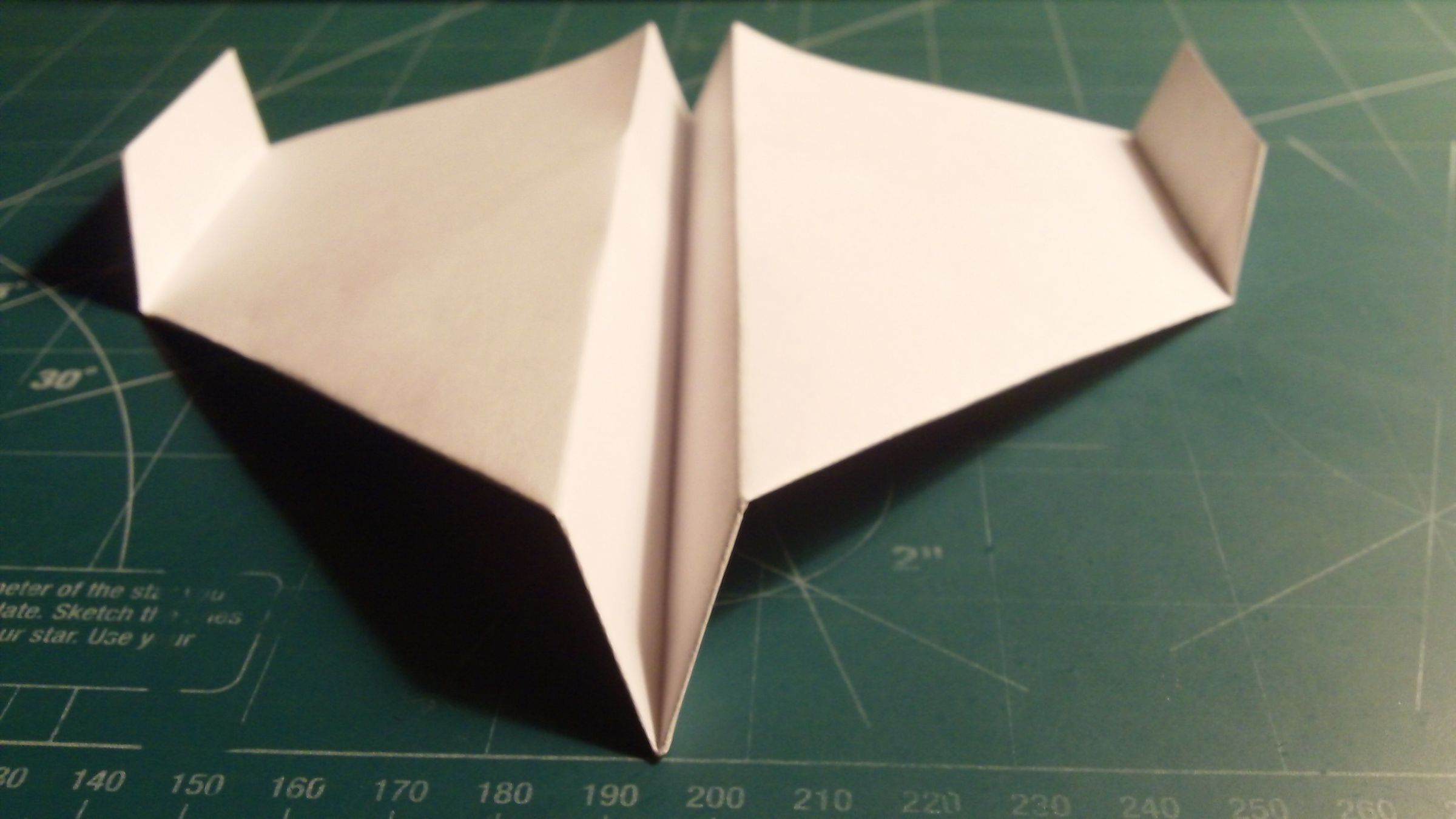 How to Make the Strike Spectre Paper Airplane : 7 Steps - Instructables
