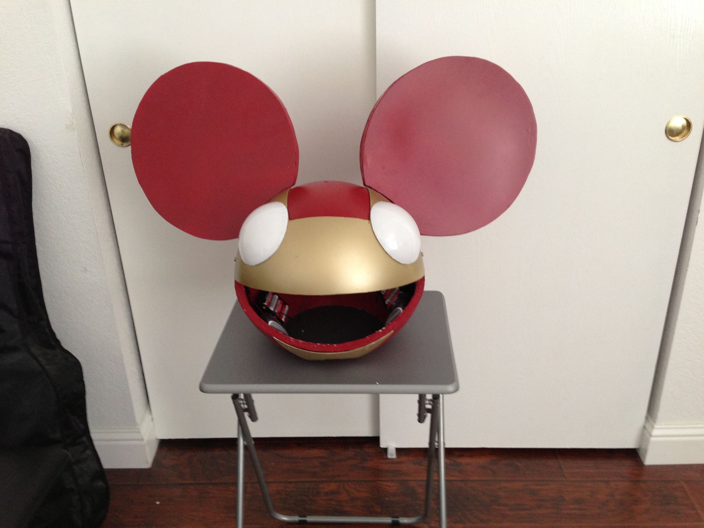 How to Build Your Own Deadmau5 Mouse Head Helmet! : 12 Steps (with ...