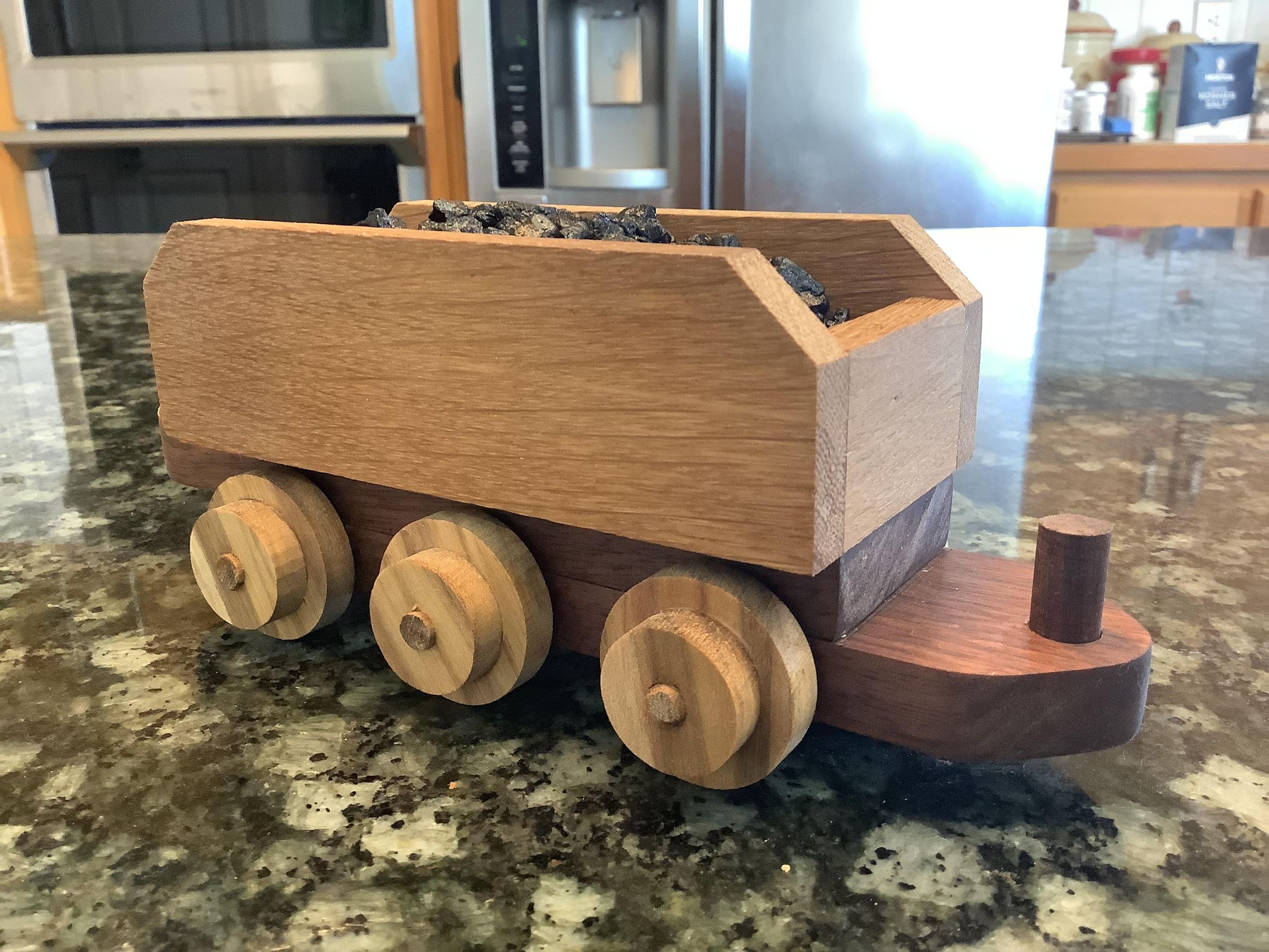 Miniature Wooden Train - 7 Car Set : 10 Steps (with Pictures ...