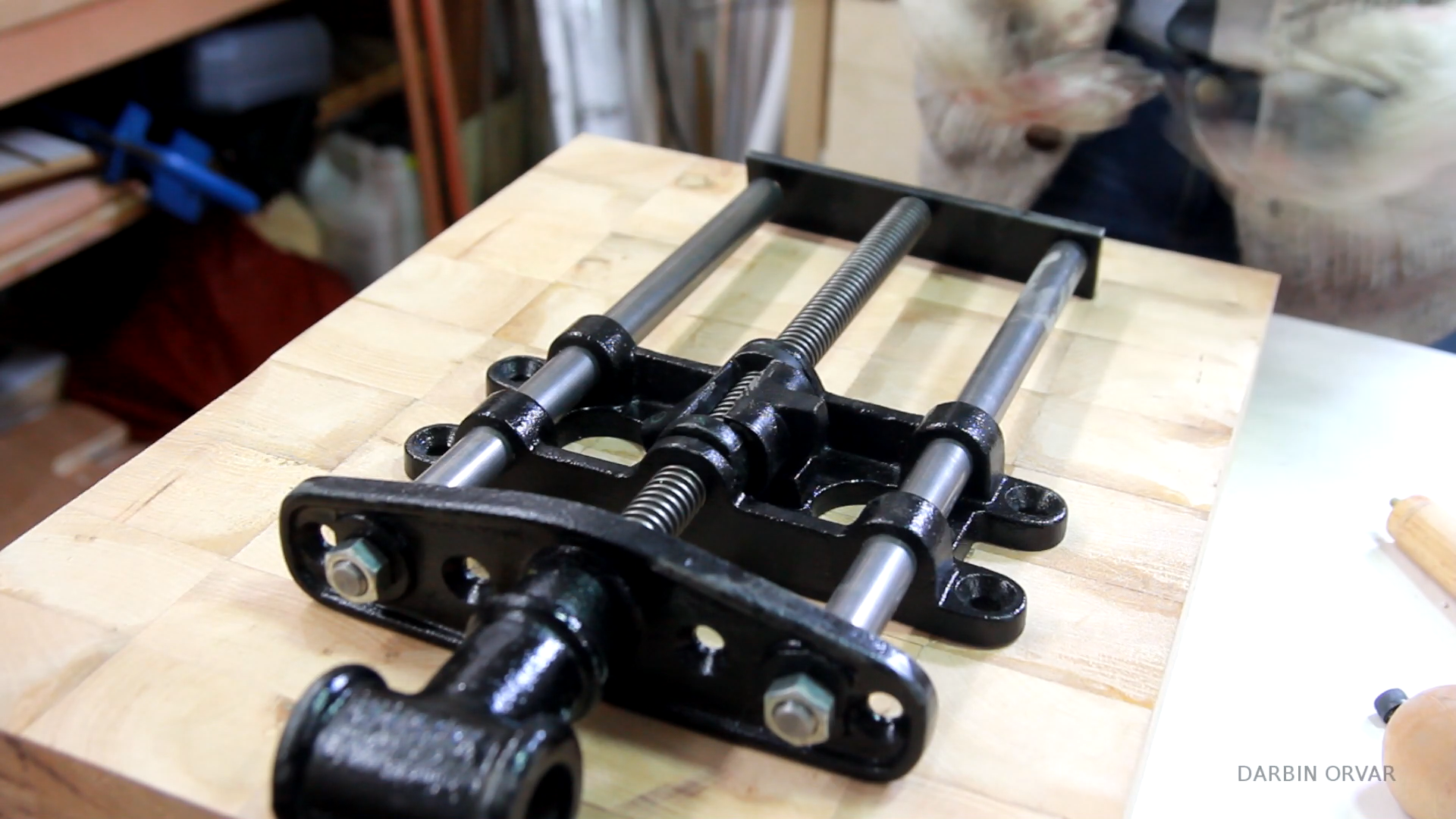 Mini Workbench W/ Woodworking Vise & Clamps : 12 Steps (with Pictures ...