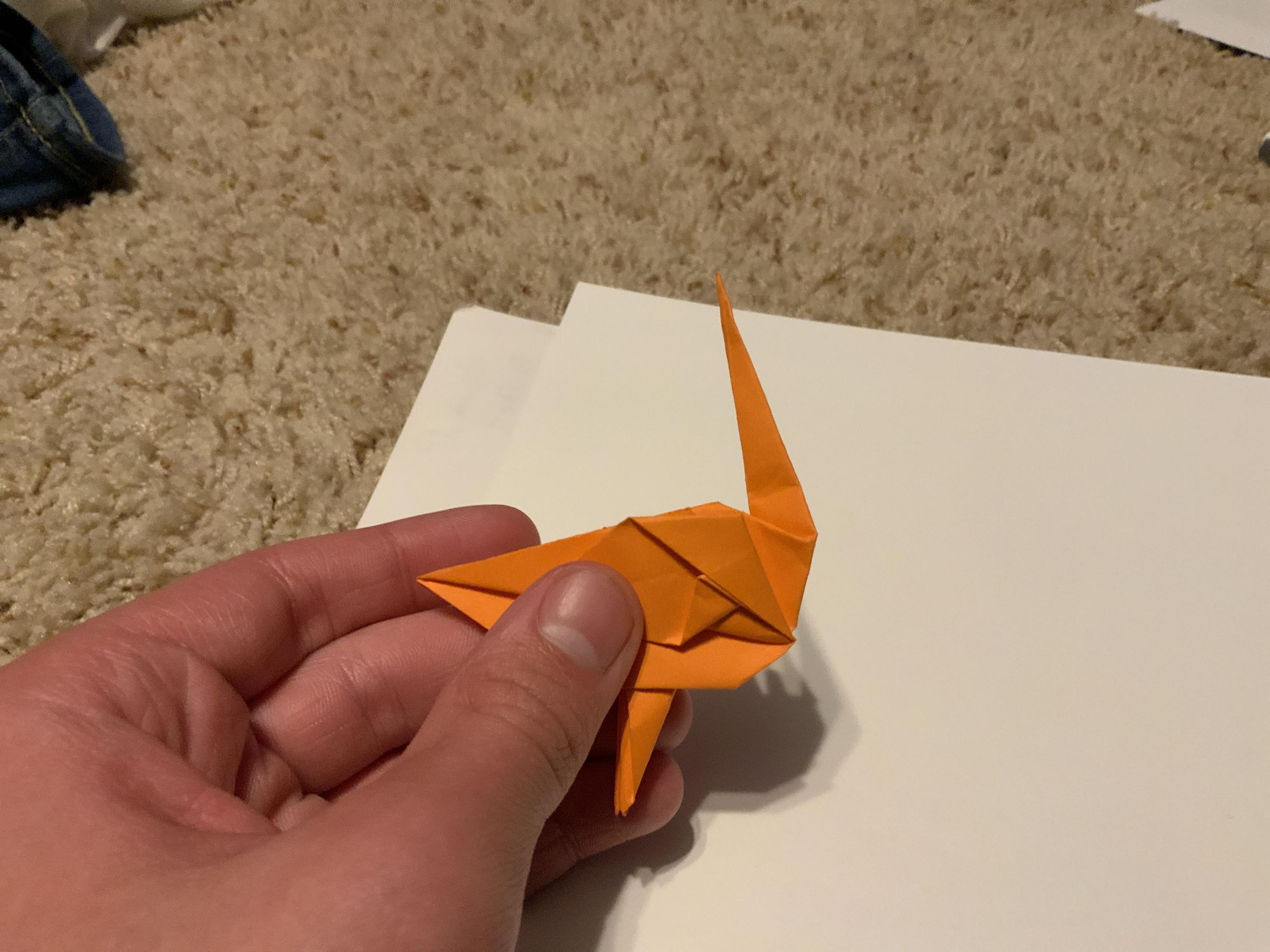 Origami Goose- by John Montroll : 26 Steps (with Pictures) - Instructables