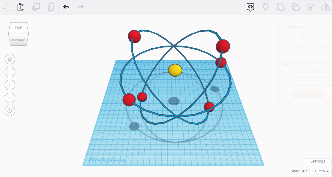 How to Make a 3D Structure of Atom With Tinkercad : 6 Steps - Instructables