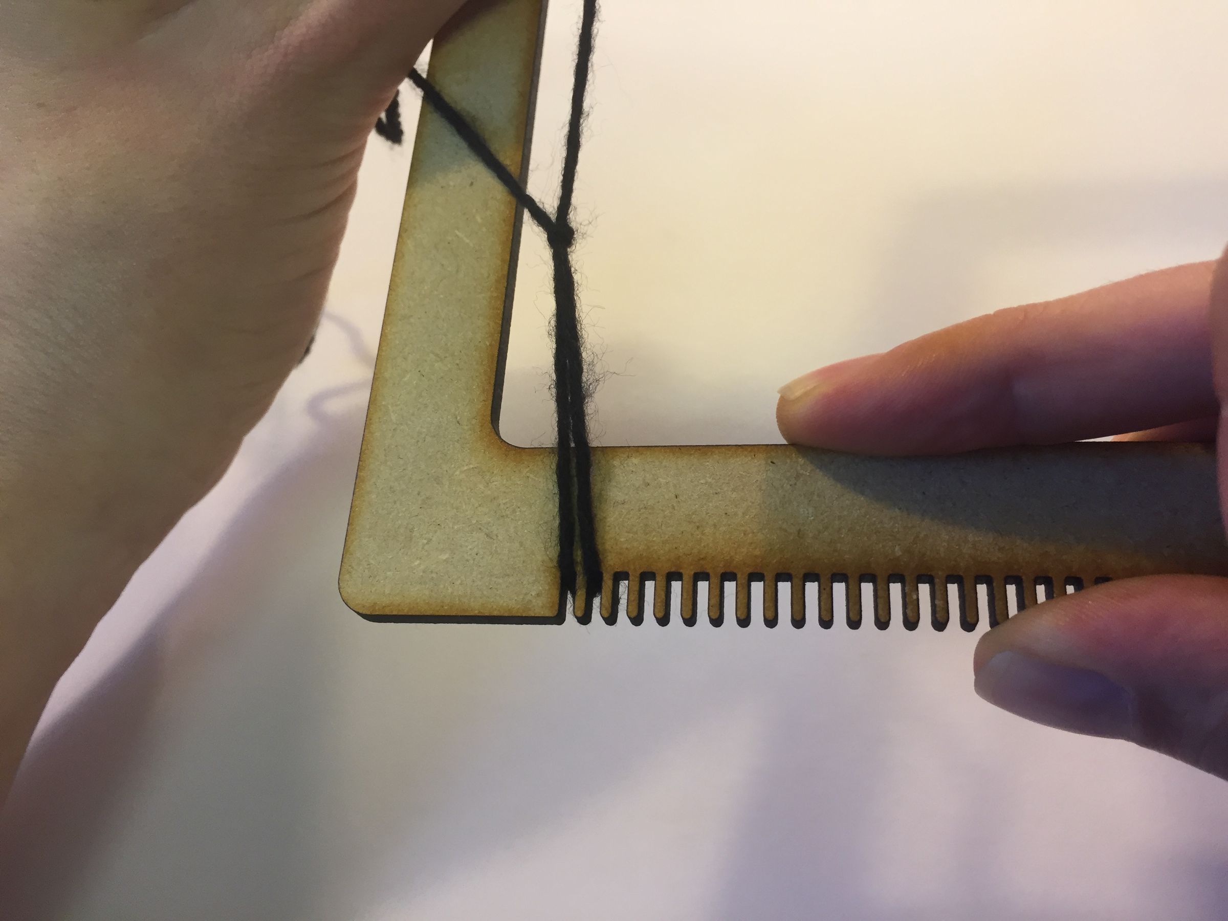 Laser Cut Mini Frame Loom Weaving : 24 Steps (with Pictures ...