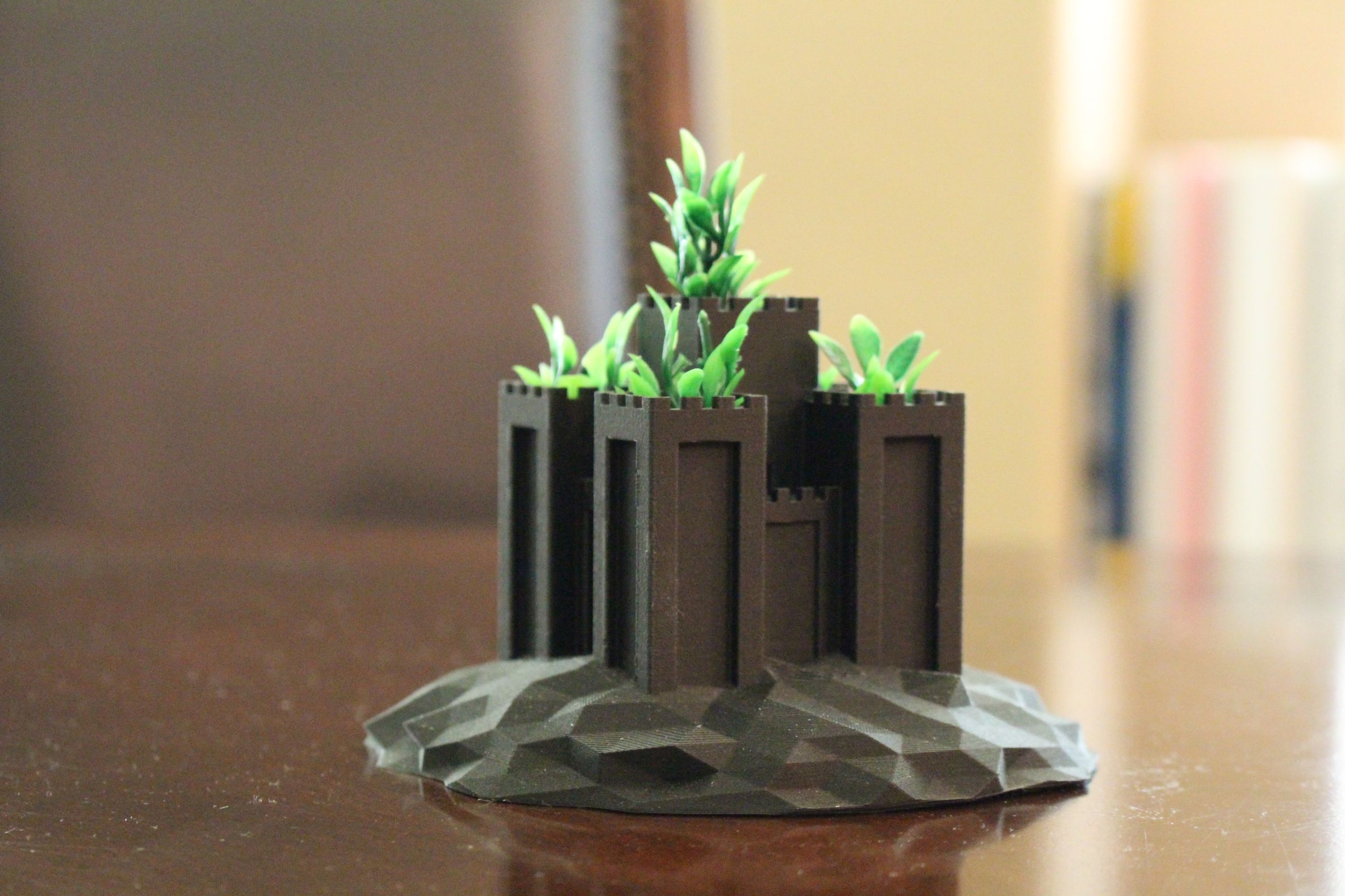 3D Printed Castle Planter (TinkerCAD) : 8 Steps (with Pictures ...