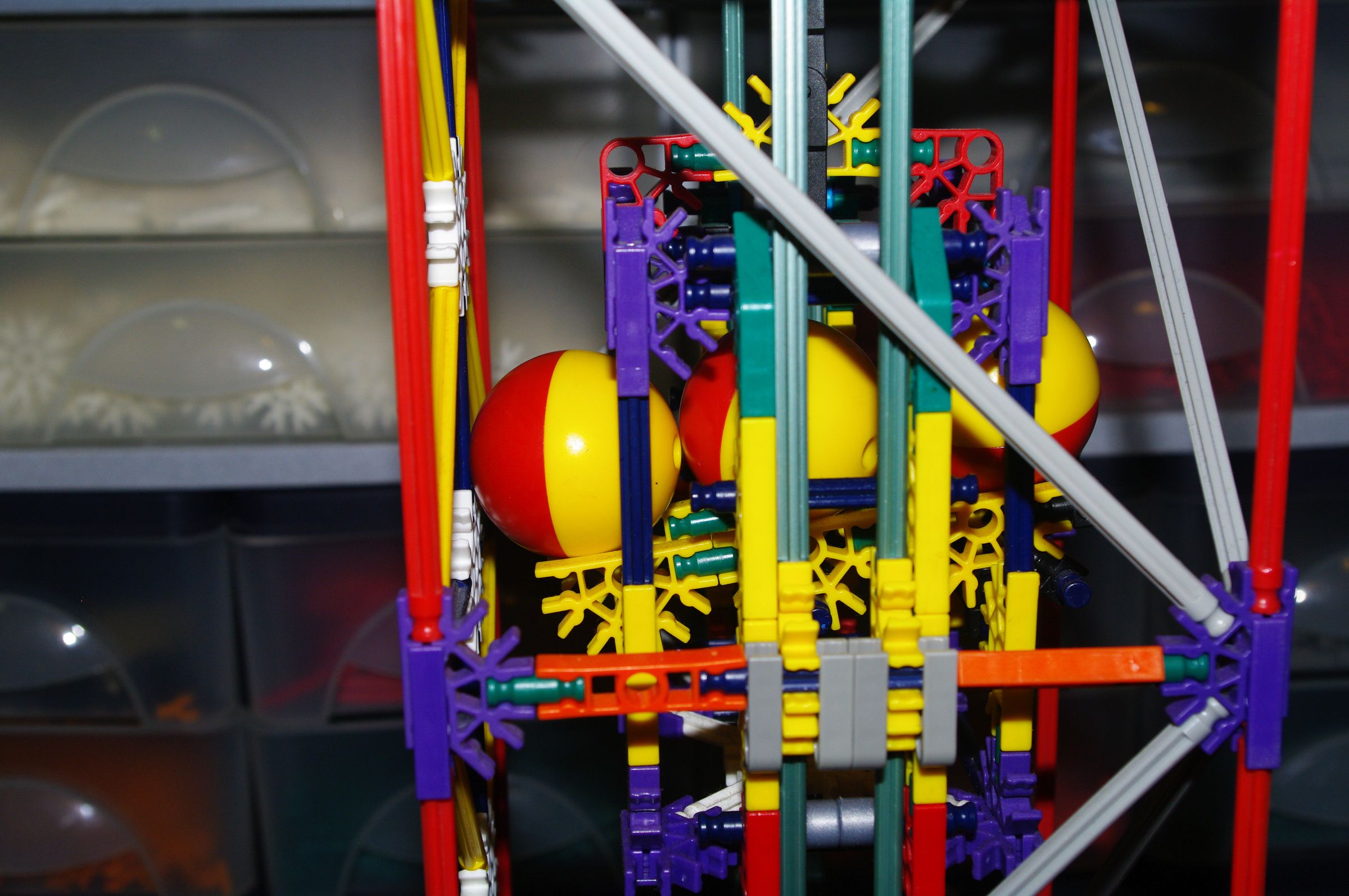 Double Chain Elevator Lift, a K'nex Ball Machine Lift : 6 Steps ...