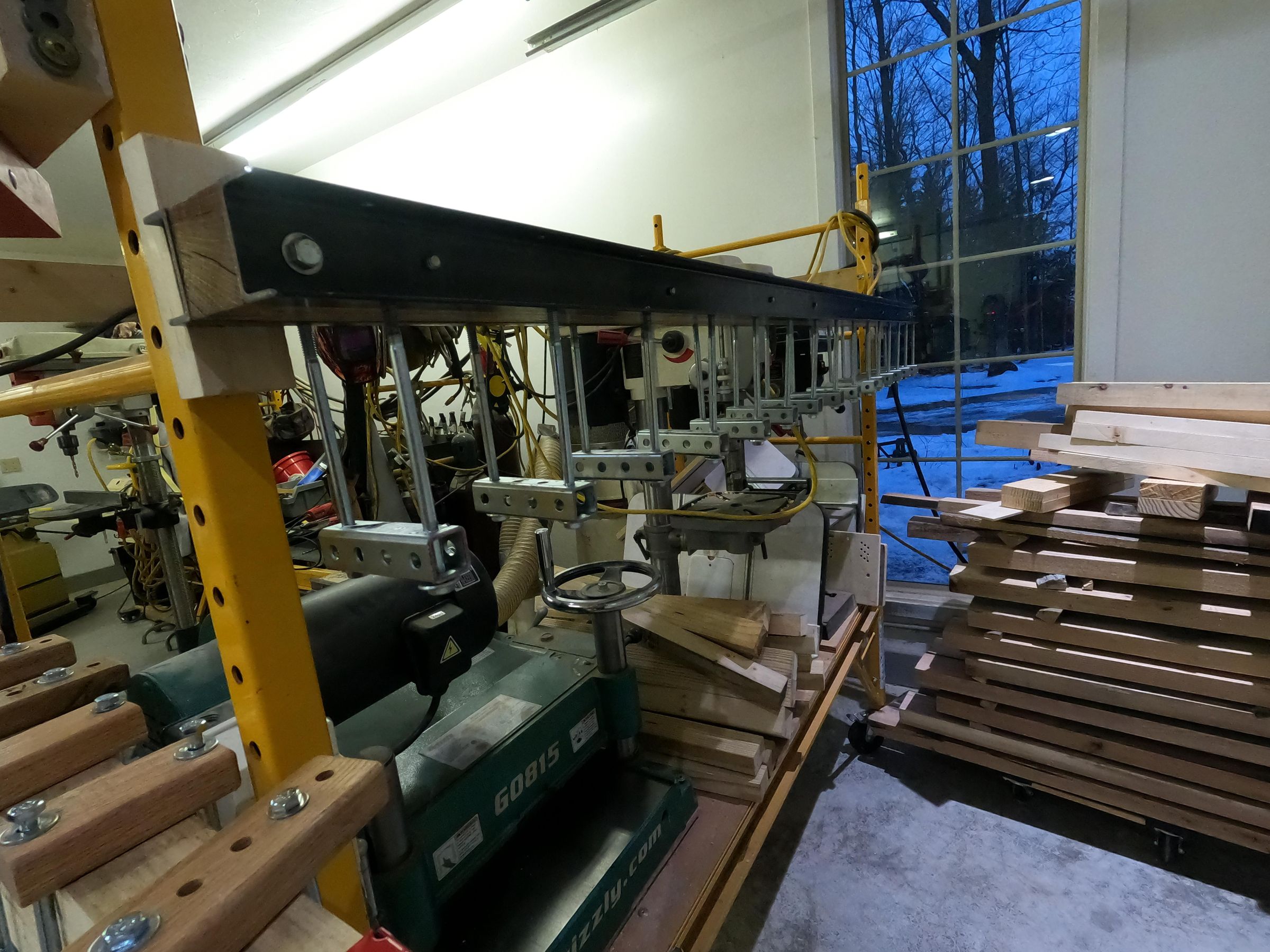 Multi-Clamp Glue-Up Jig for Fabricating DIY Wood Beams AKA a ...