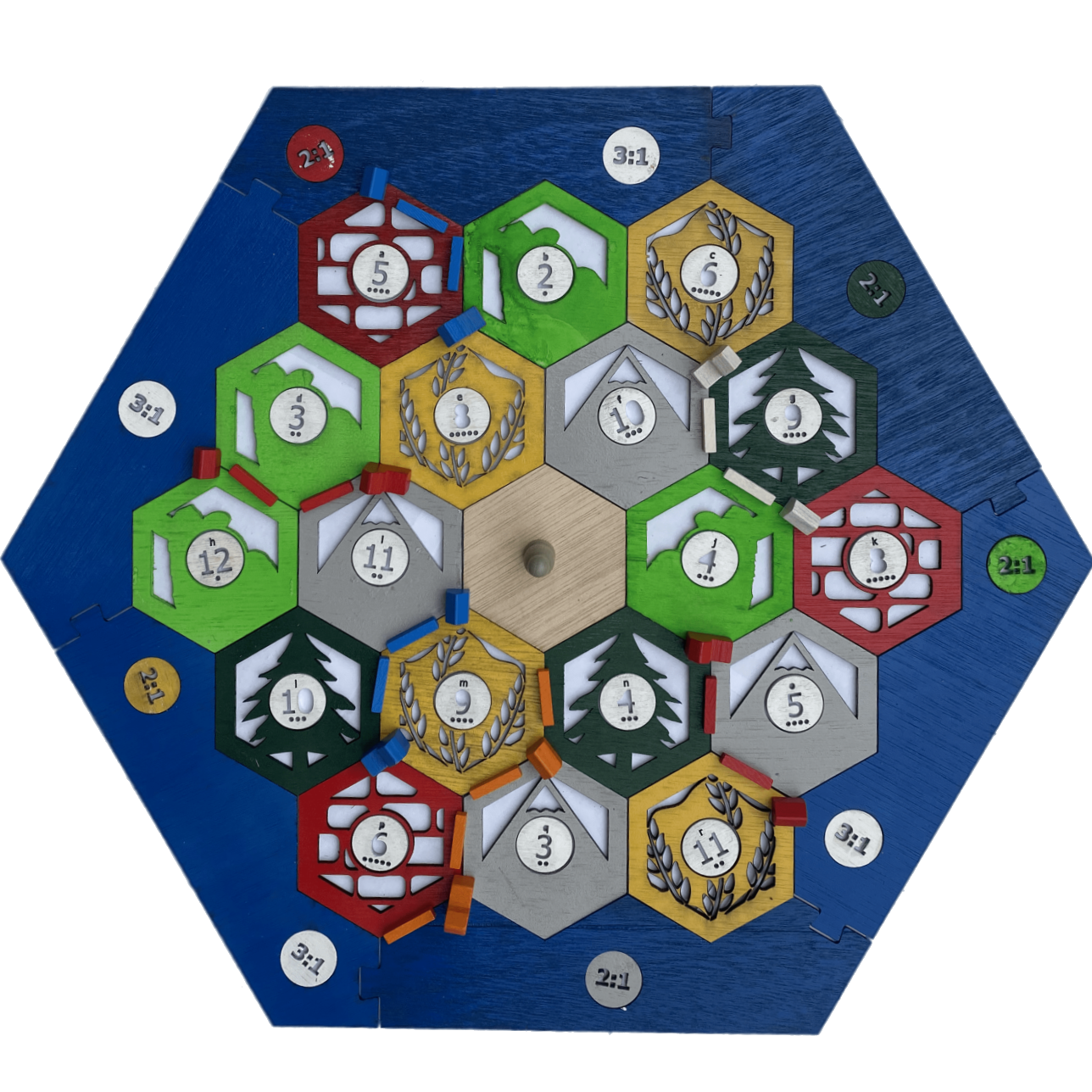 Handmade Catan Board : 5 Steps (with Pictures) - Instructables