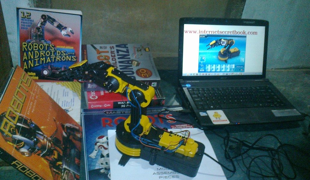 ROBOTIC ARM With USB PC Interface (plus How to Assemble) - Instructables