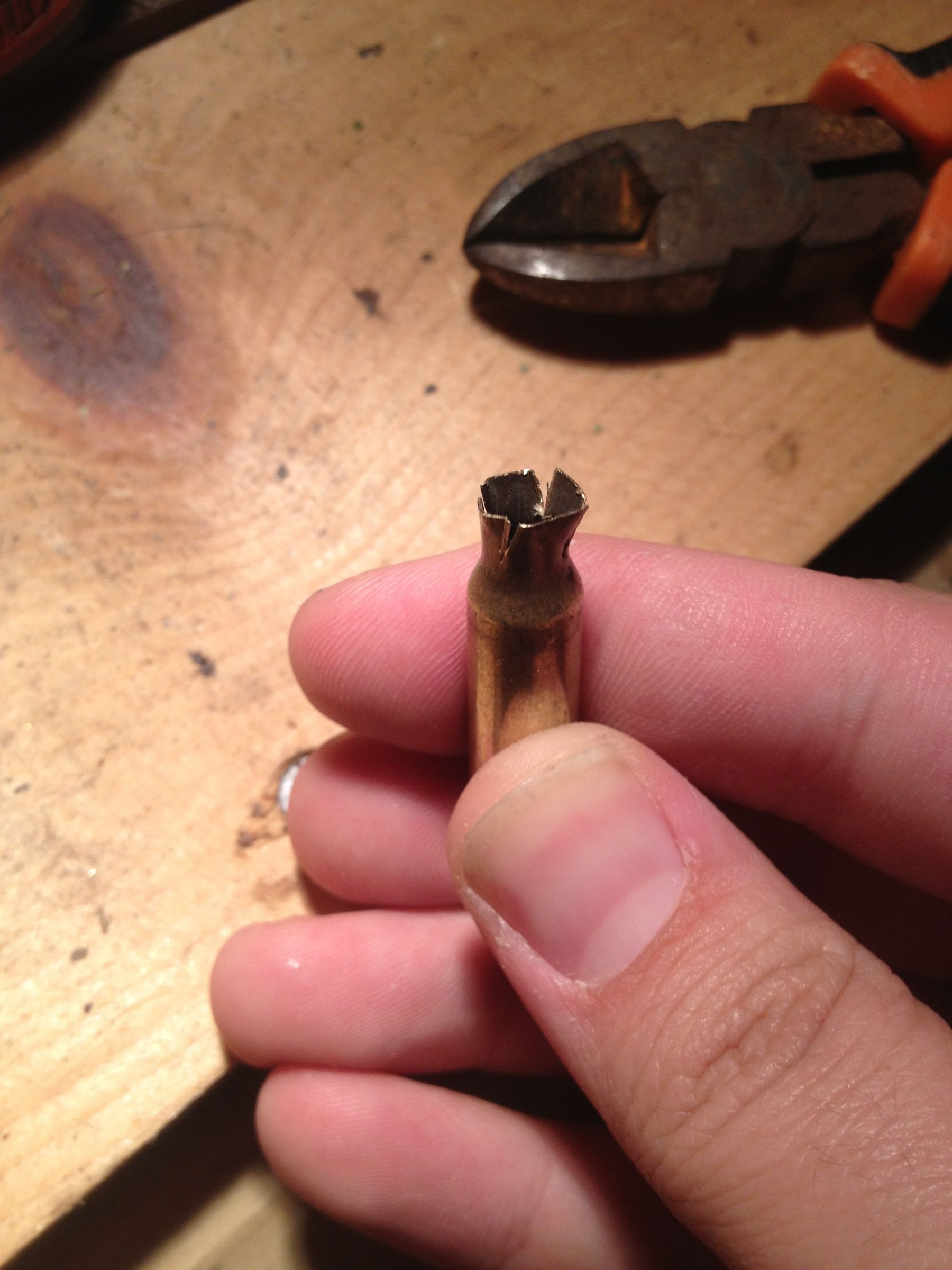 Make an Arrowhead From a Spent Shell Casing : 6 Steps - Instructables