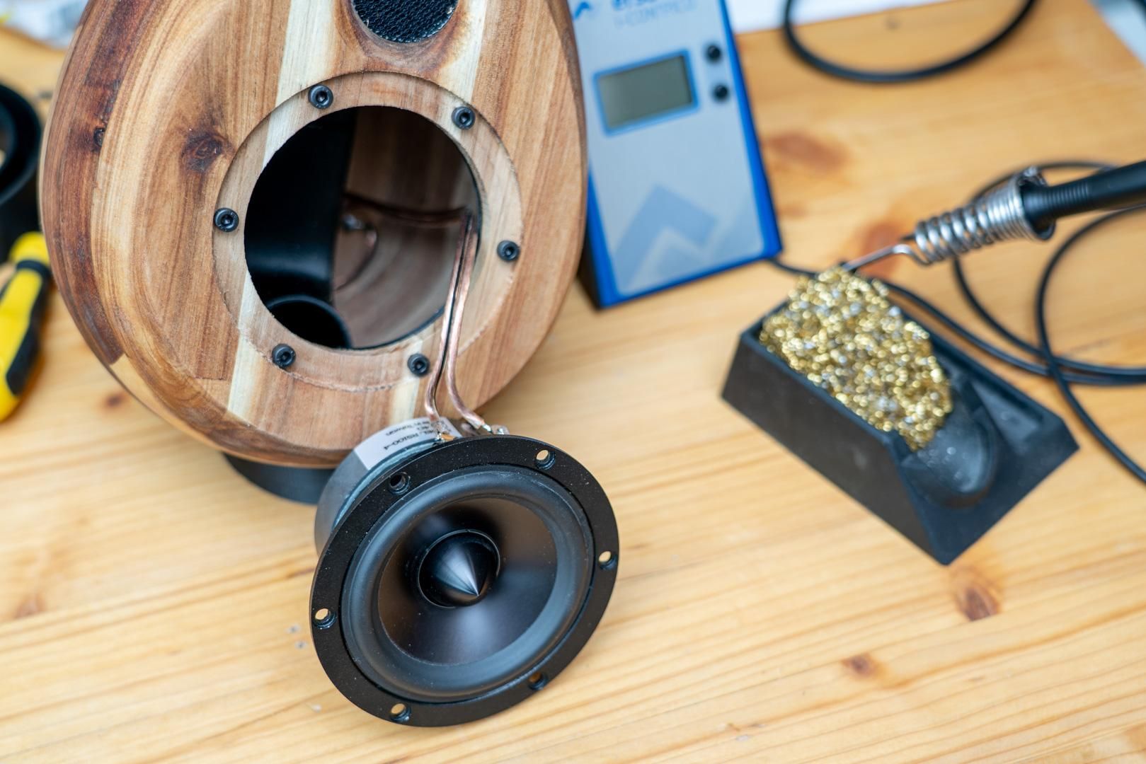 CNC-machined Wooden Egg Speakers : 9 Steps (with Pictures) - Instructables