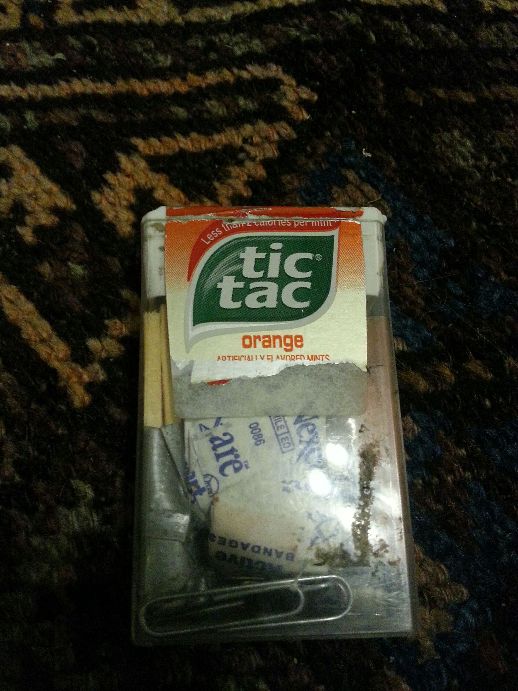 Survival Kit in a Tic-Tac Box : 14 Steps - Instructables