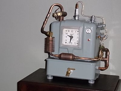 Steampunk "Bundy Clock" - Instructables