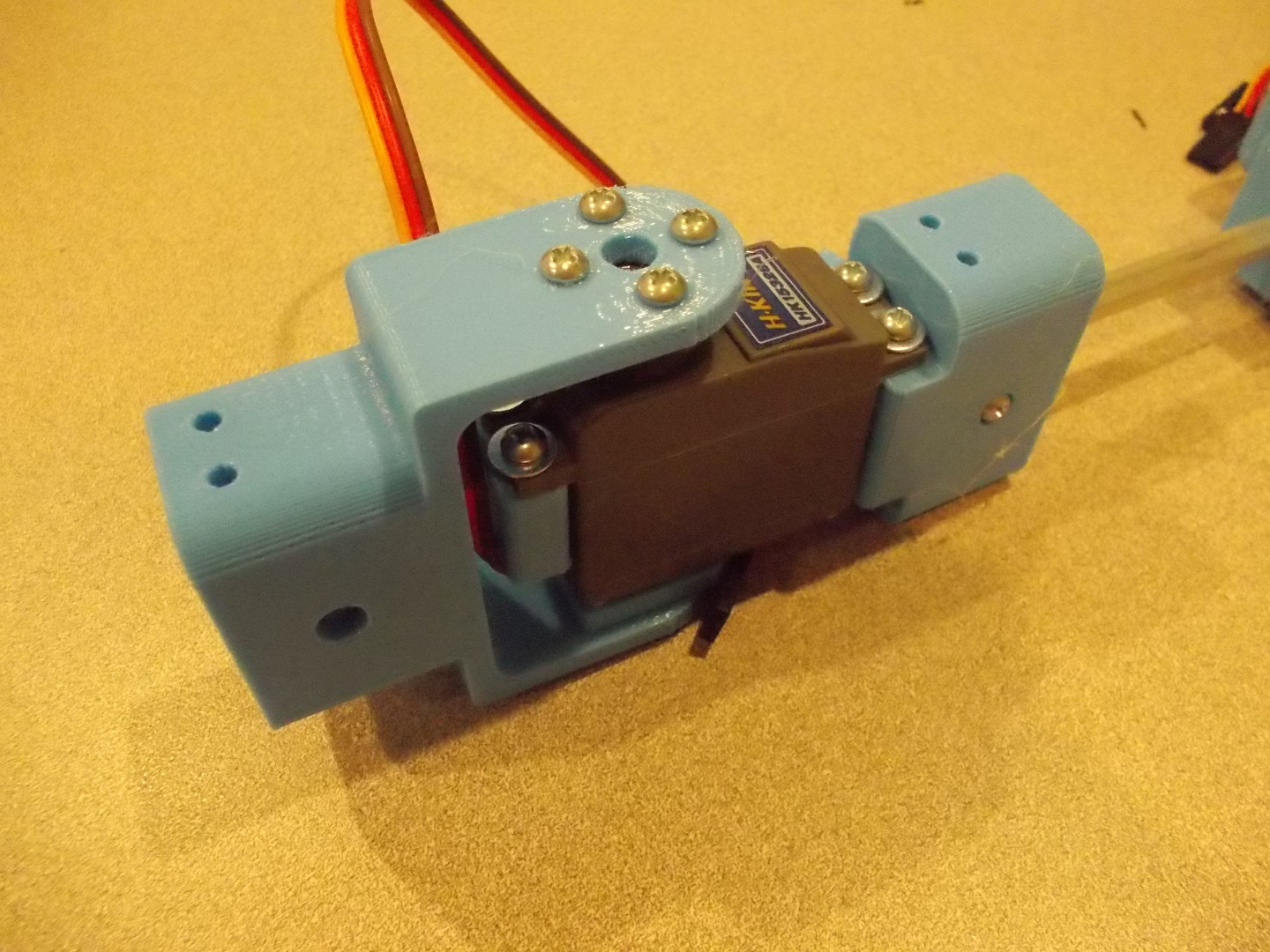 ASPIR: Full-Size 3D-Printed Humanoid Robot : 80 Steps (with Pictures ...