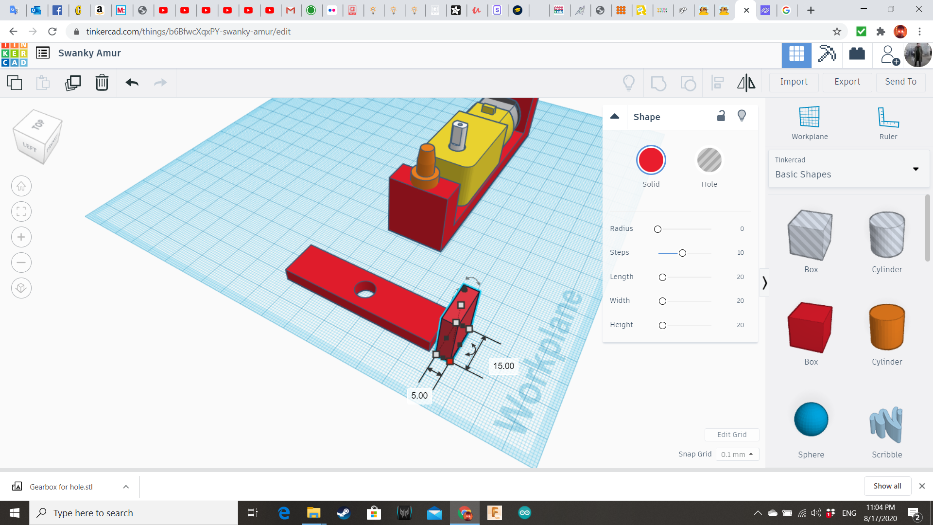 Tinkercad Robotics for School: Create TWO Walking Machines! : 27 Steps ...