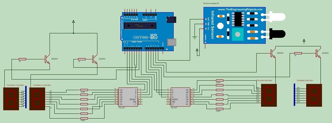 Electronic Basketball Hoops Arcade Game With Arduino : 4 Steps ...
