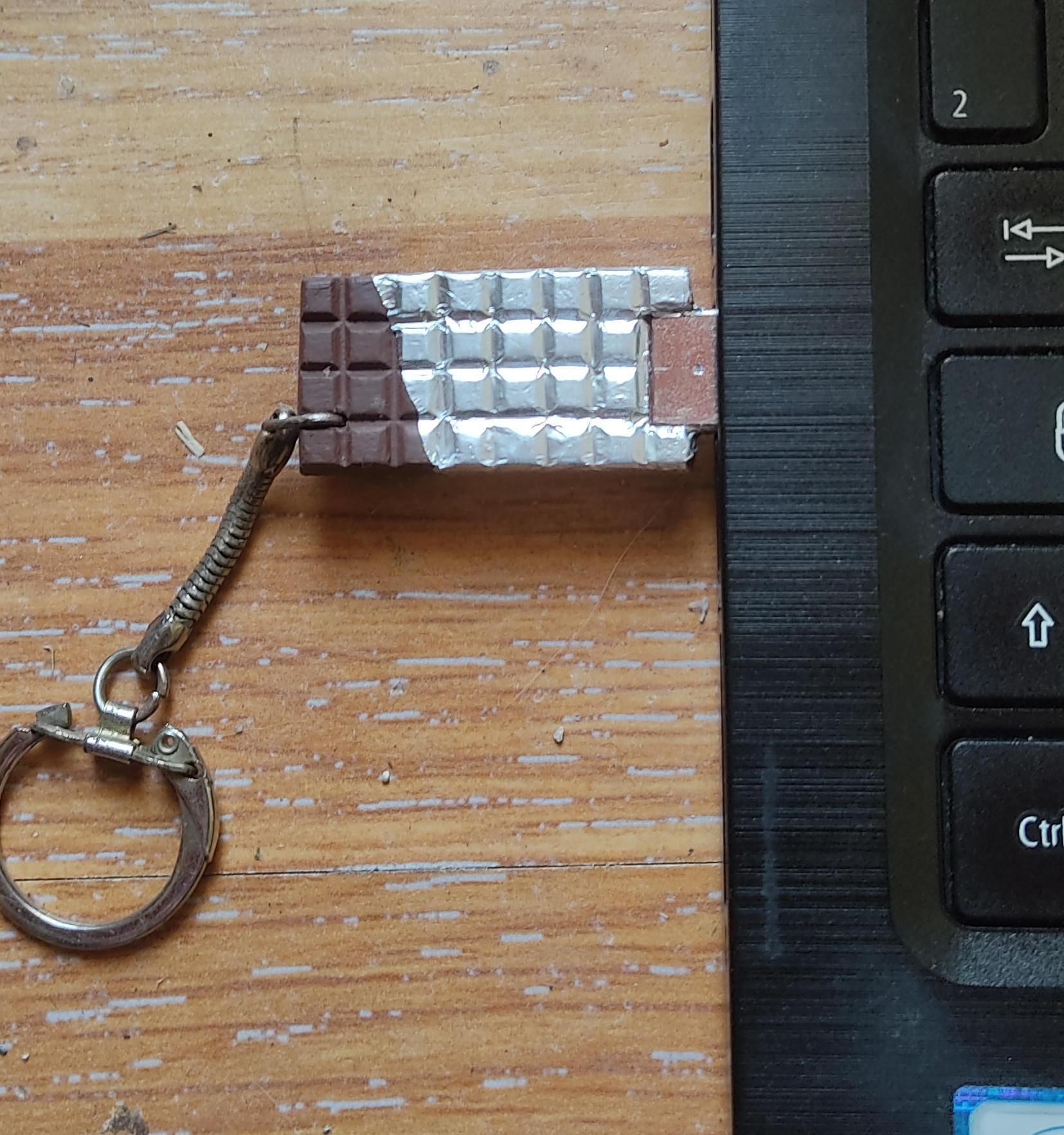 Chocolate USB Keyring : 8 Steps (with Pictures) - Instructables
