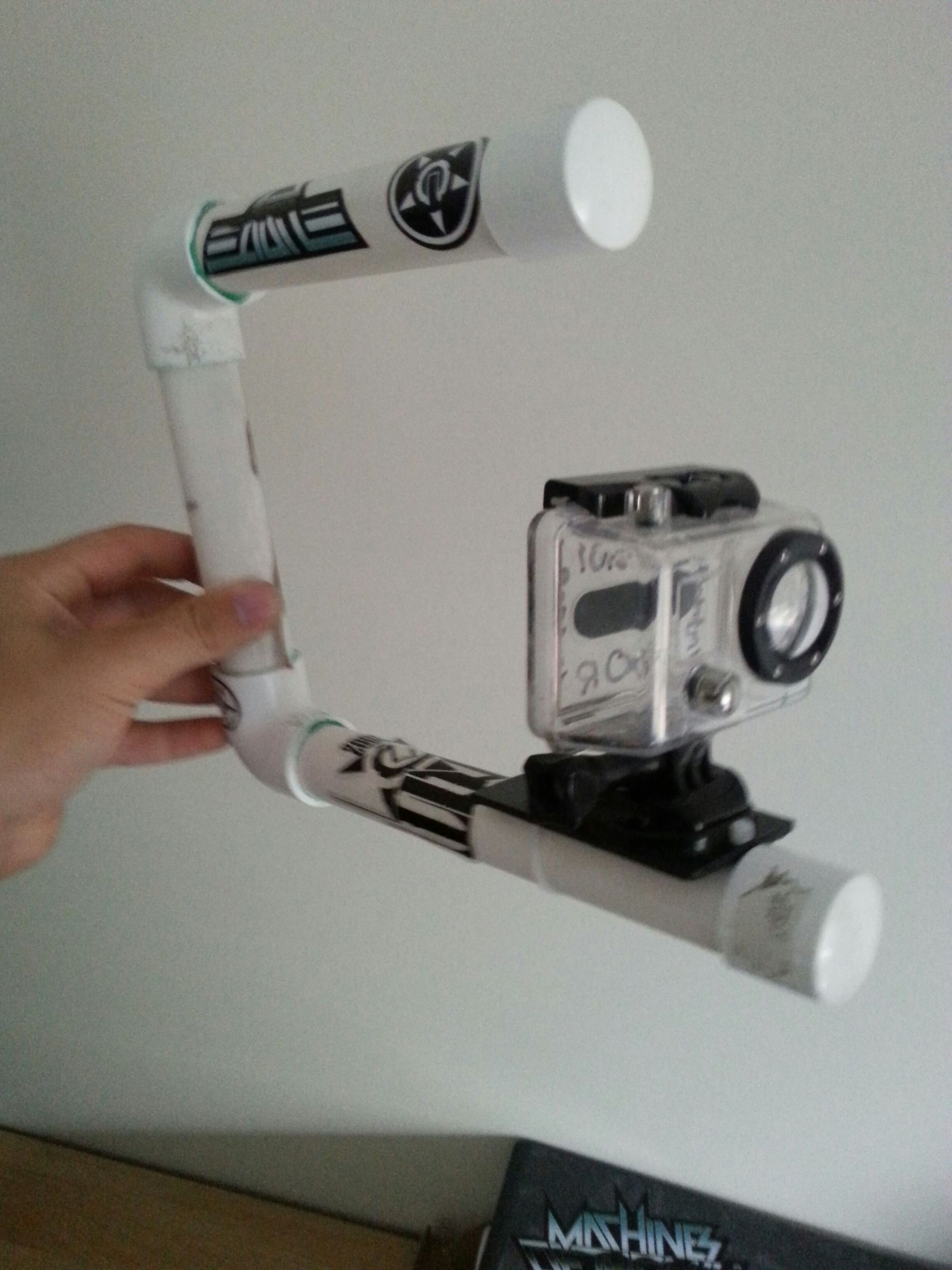 D.I.Y PVC GoPro Filming Rig(for Less Then $20) : 4 Steps - Instructables