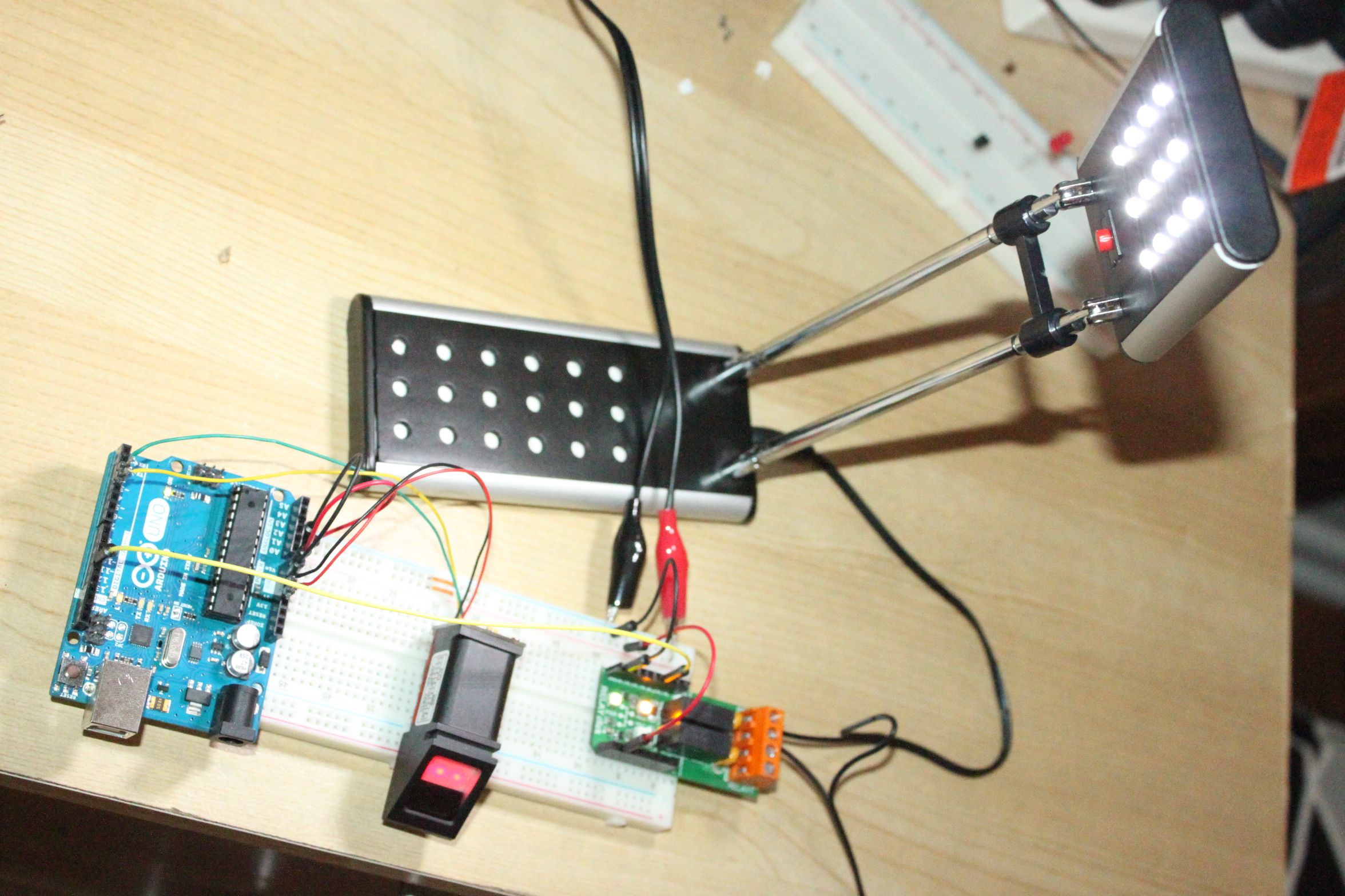 Biometrics Controlled LED Desk Lamp : 4 Steps - Instructables