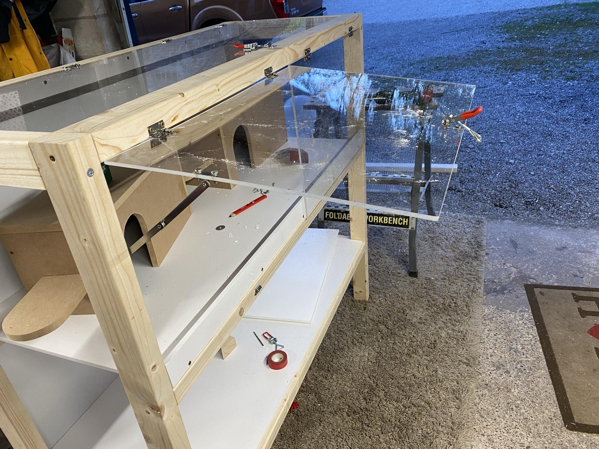 Two Level Indoor Rabbit Hutch : 5 Steps (with Pictures) - Instructables