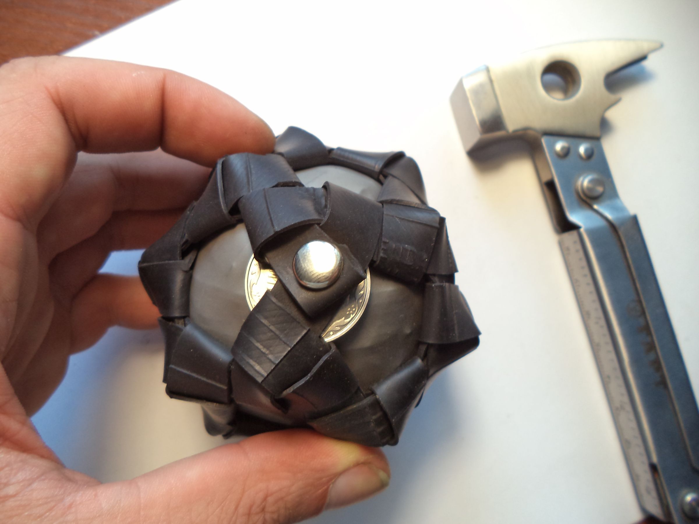 Dodeca Rubber Fidget Ball From Inner Tubes : 13 Steps (with Pictures) - Instructables