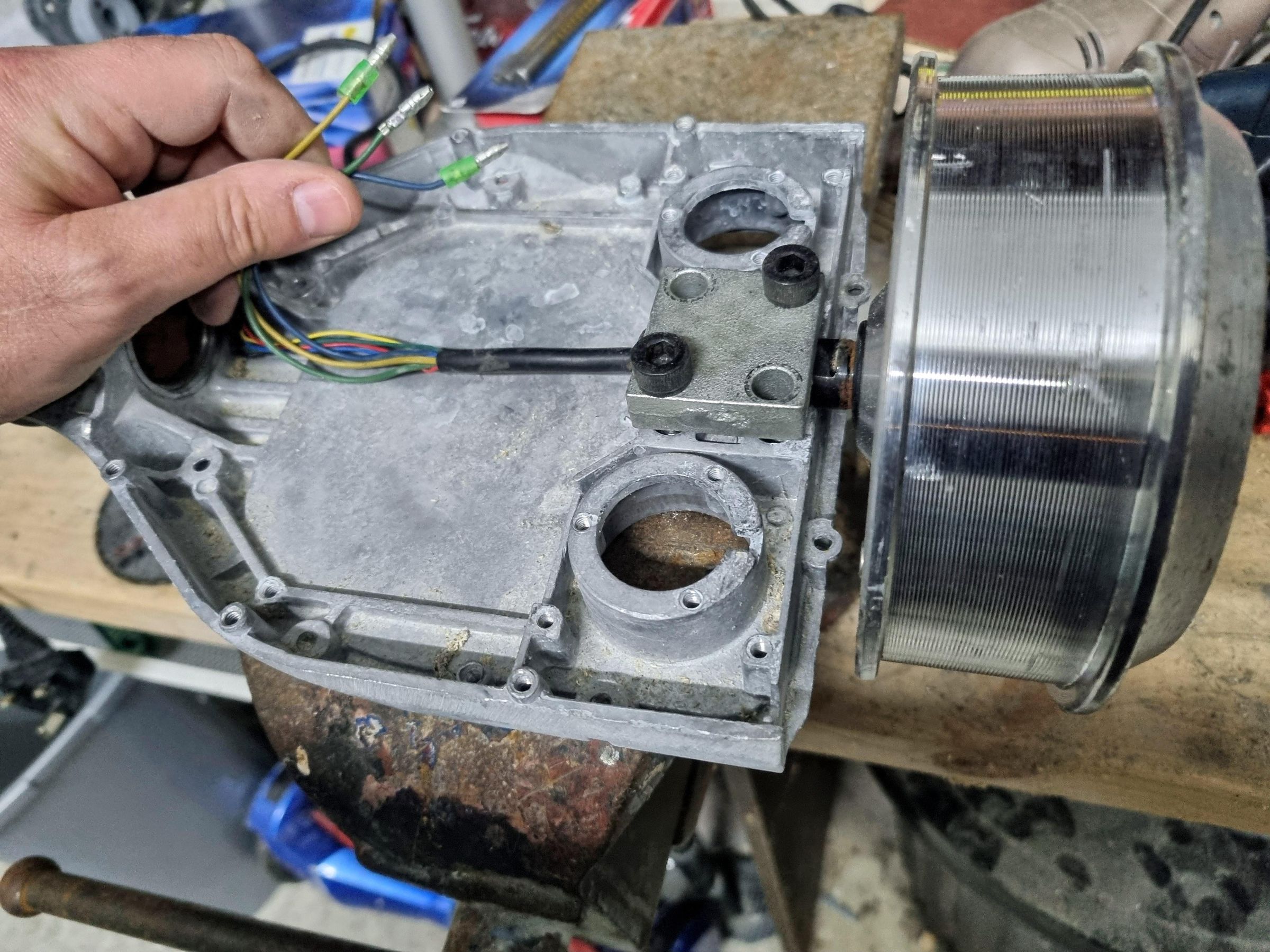 50 Bucks Direct Drive Wheel Base From a Hoverboard : 9 Steps ...