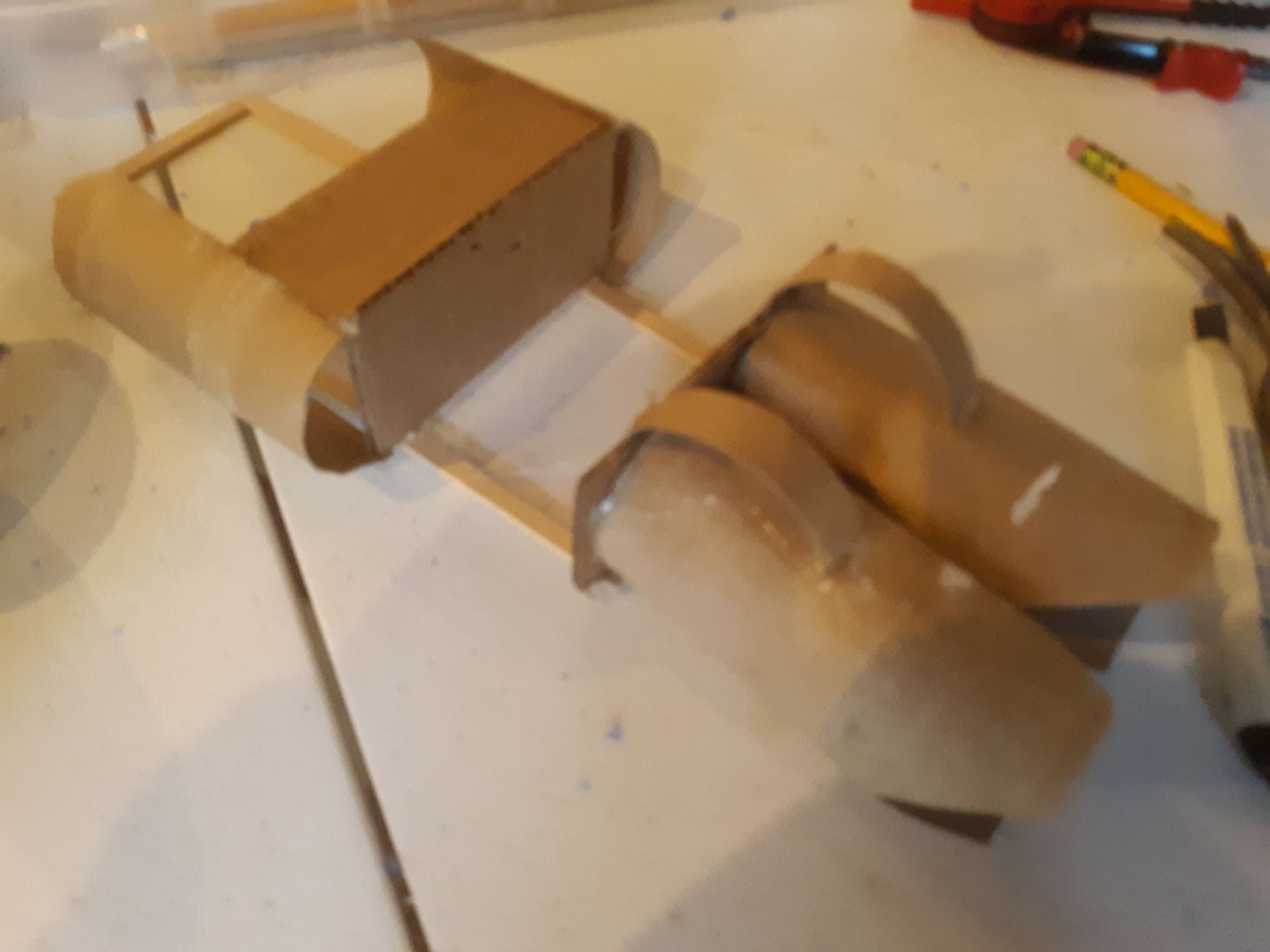 1960's Jaguar Customizable Cardboard Car Body Design : 13 Steps ...