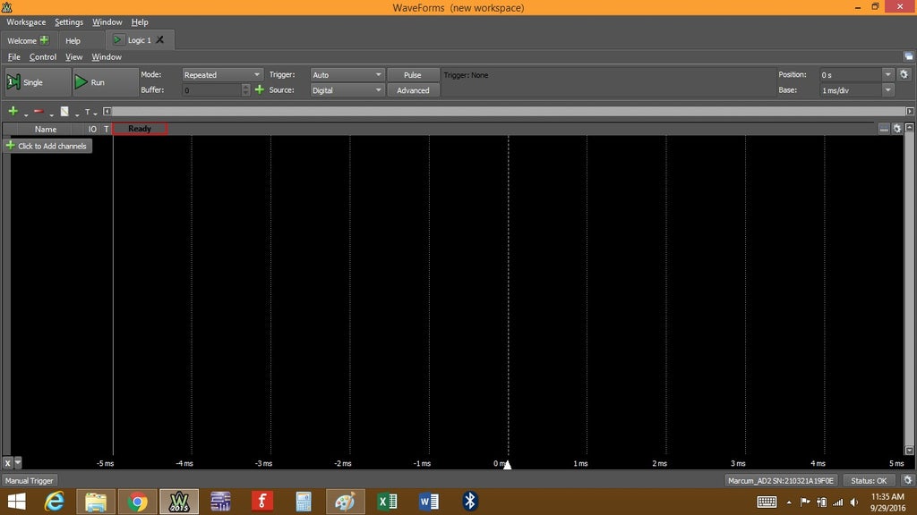 Using The Logic Analyzer With The Analog Discovery 2 5 Steps With