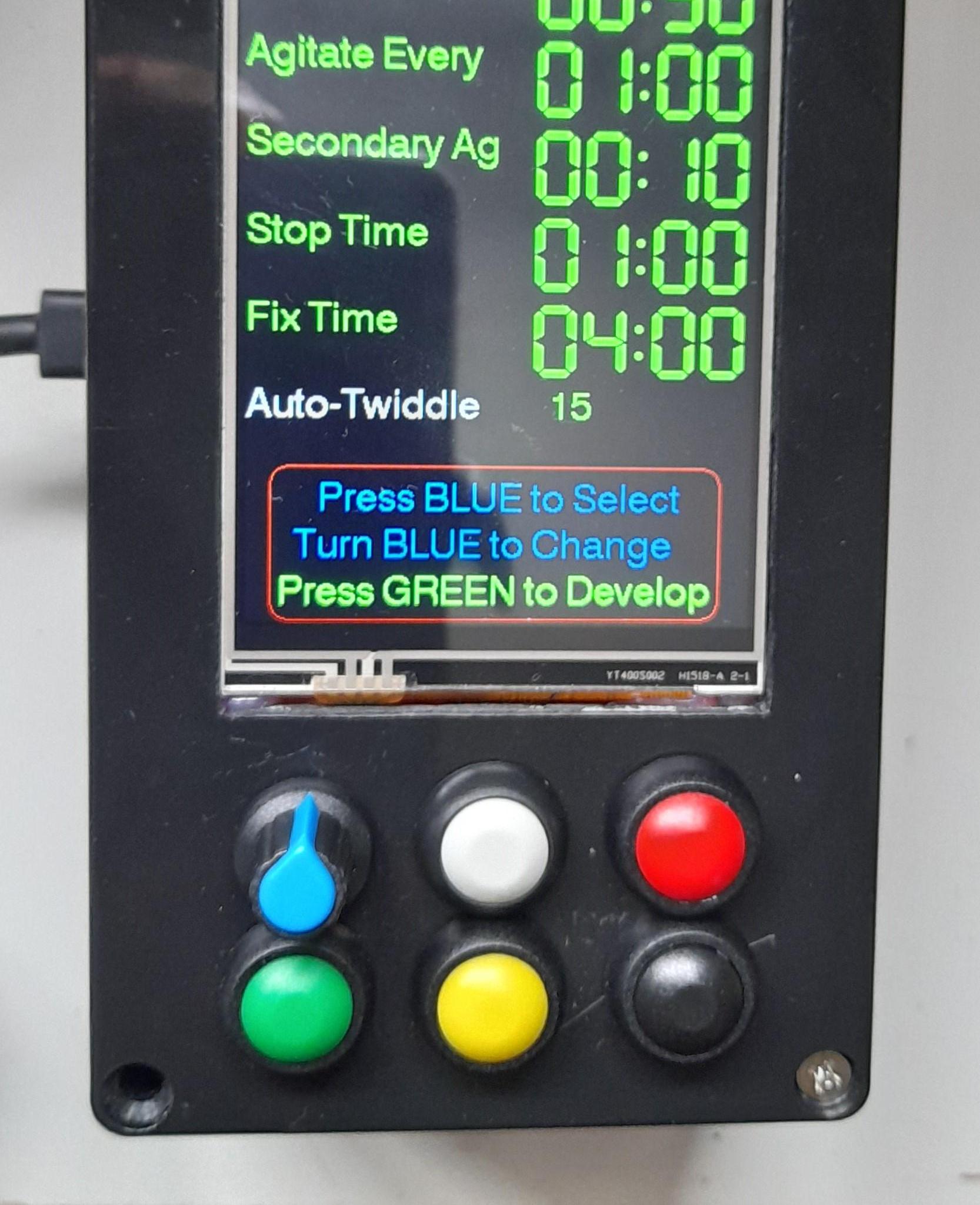 Film Developing Timer & Twiddler : 7 Steps - Instructables