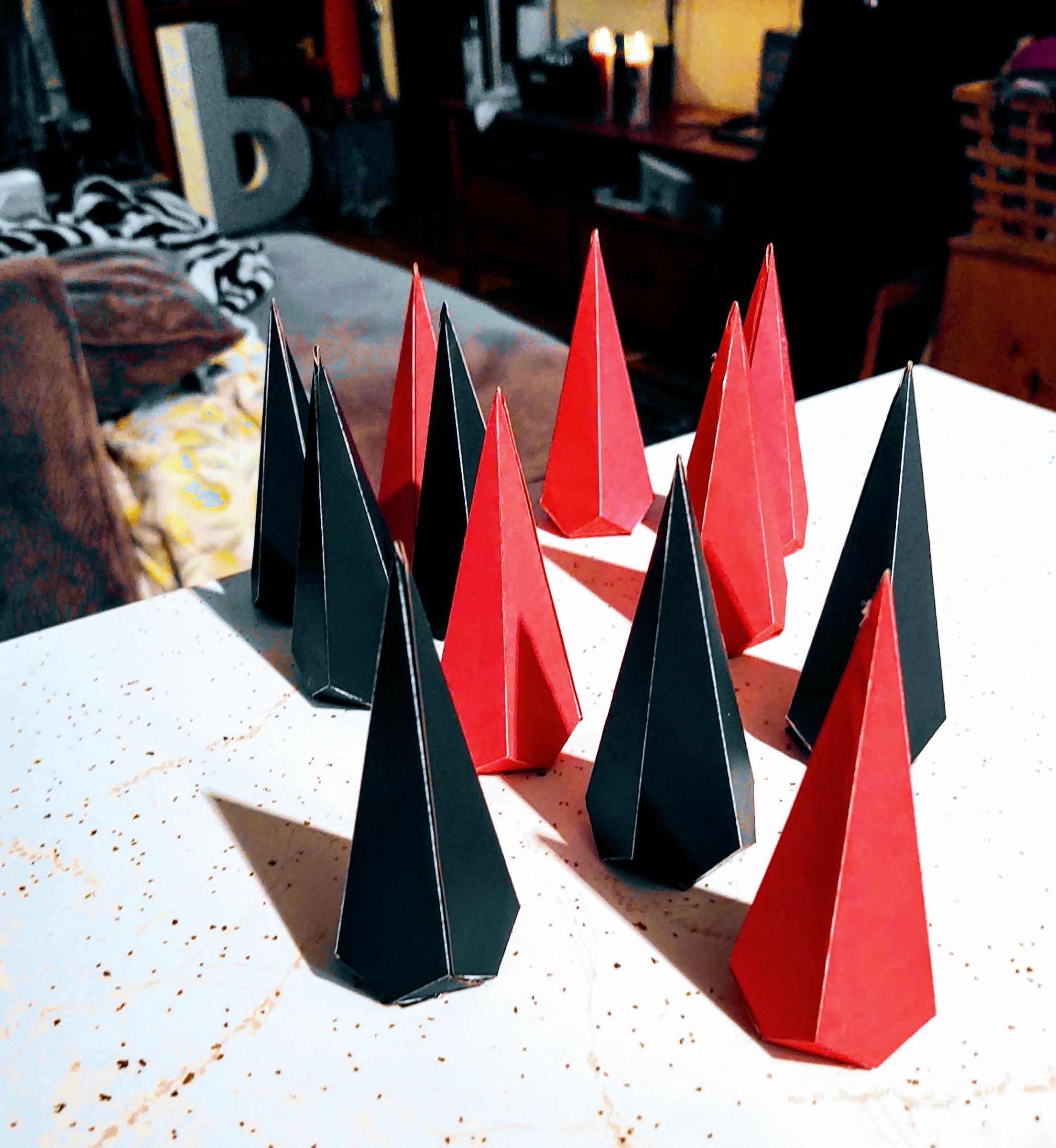 Black Star – Paper Polyhedron : 3 Steps (with Pictures) - Instructables