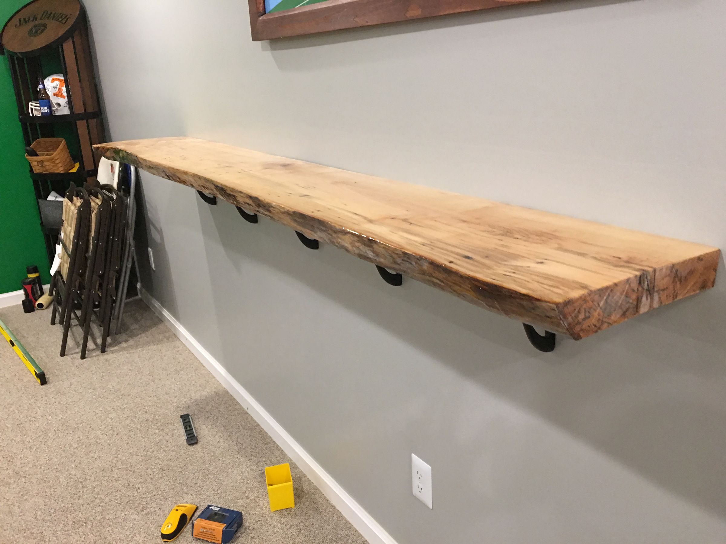 Live Edge Standing Bar : 8 Steps (with Pictures) - Instructables