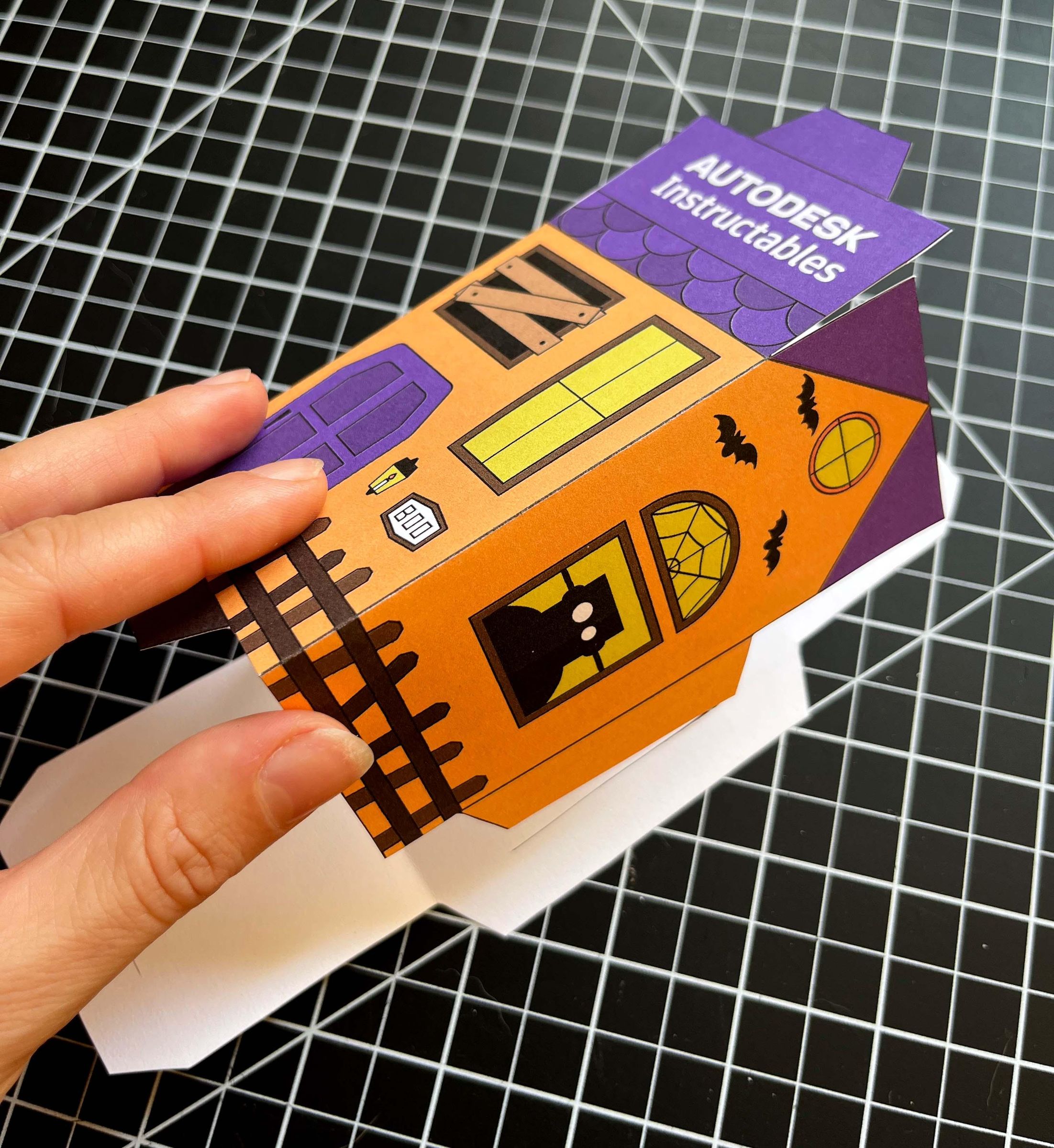 Free Halloween Haunted House Papercraft : 7 Steps (with Pictures ...