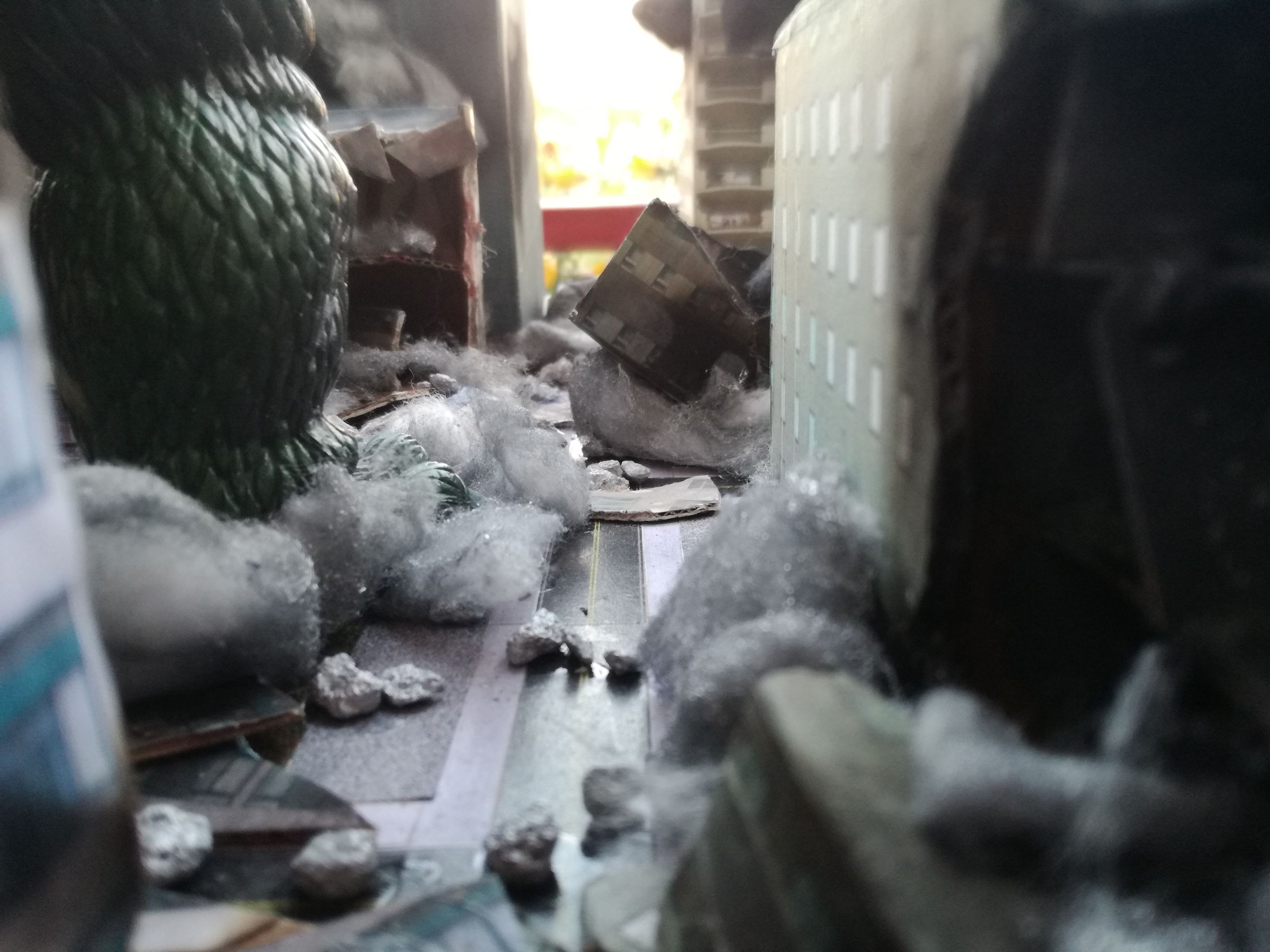 Cardboard Godzilla Diorama and Google Street View : 4 Steps - Instructables
