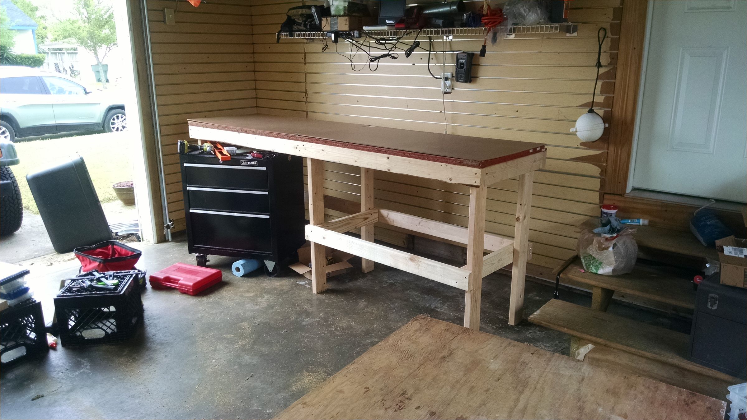 Garage Workbench : 5 Steps (with Pictures) - Instructables