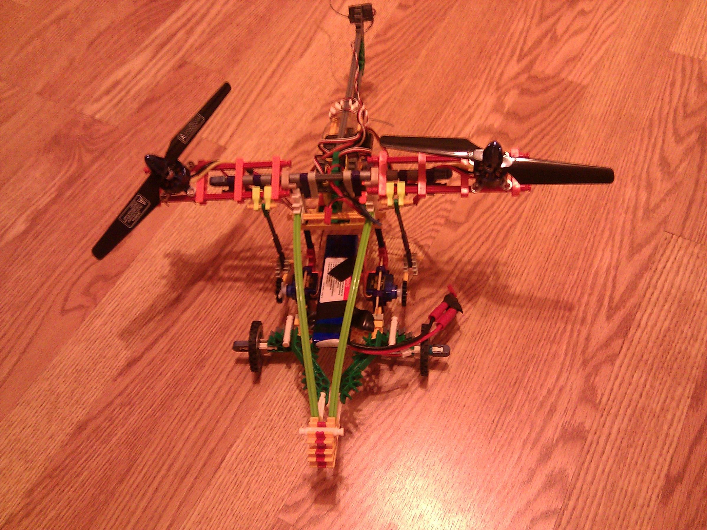 Knex Dual Rotor Helicopter - Instructables