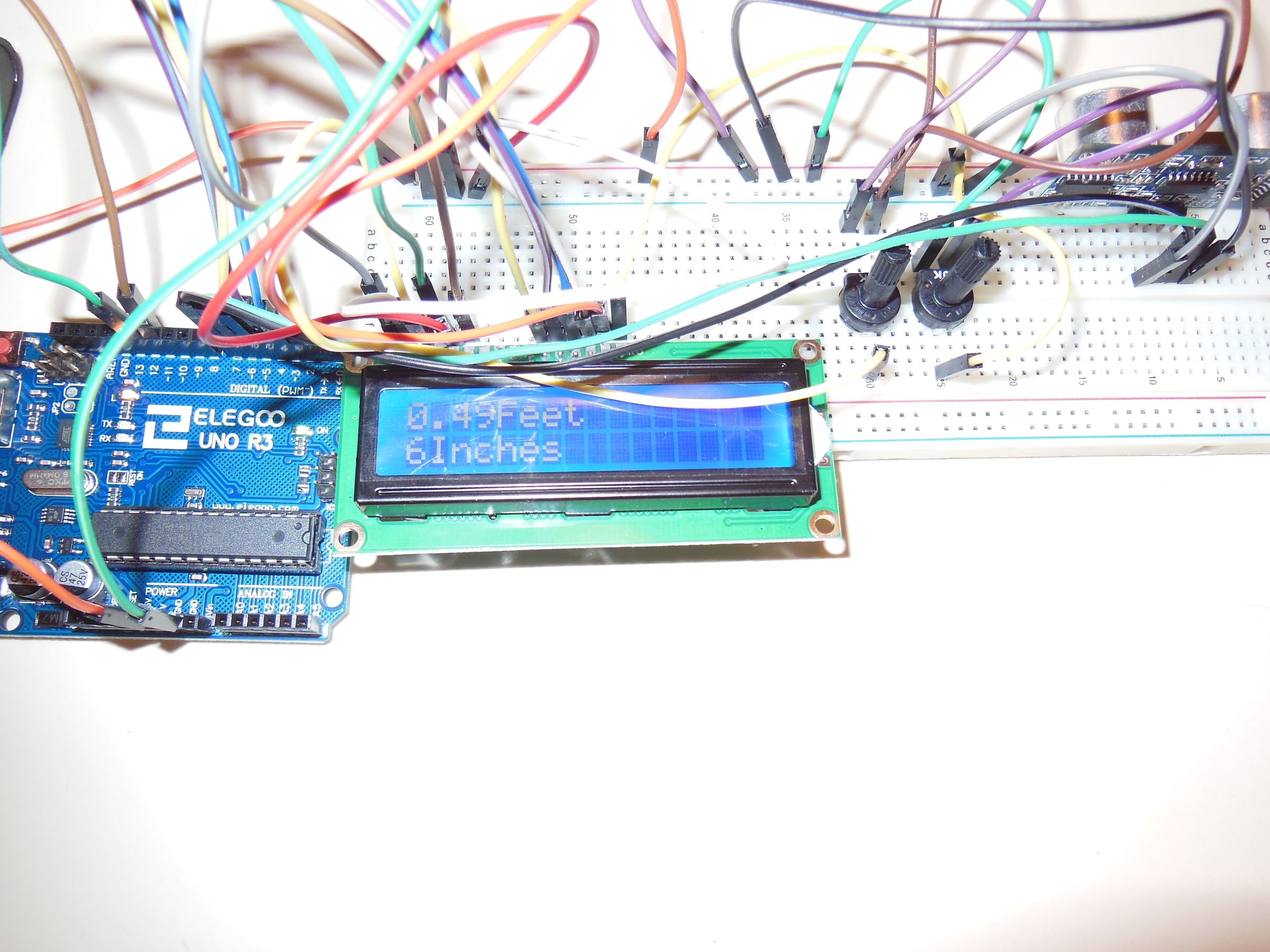 Arduino HC-SRo4 Ultrasonic Range Finder : 4 Steps - Instructables