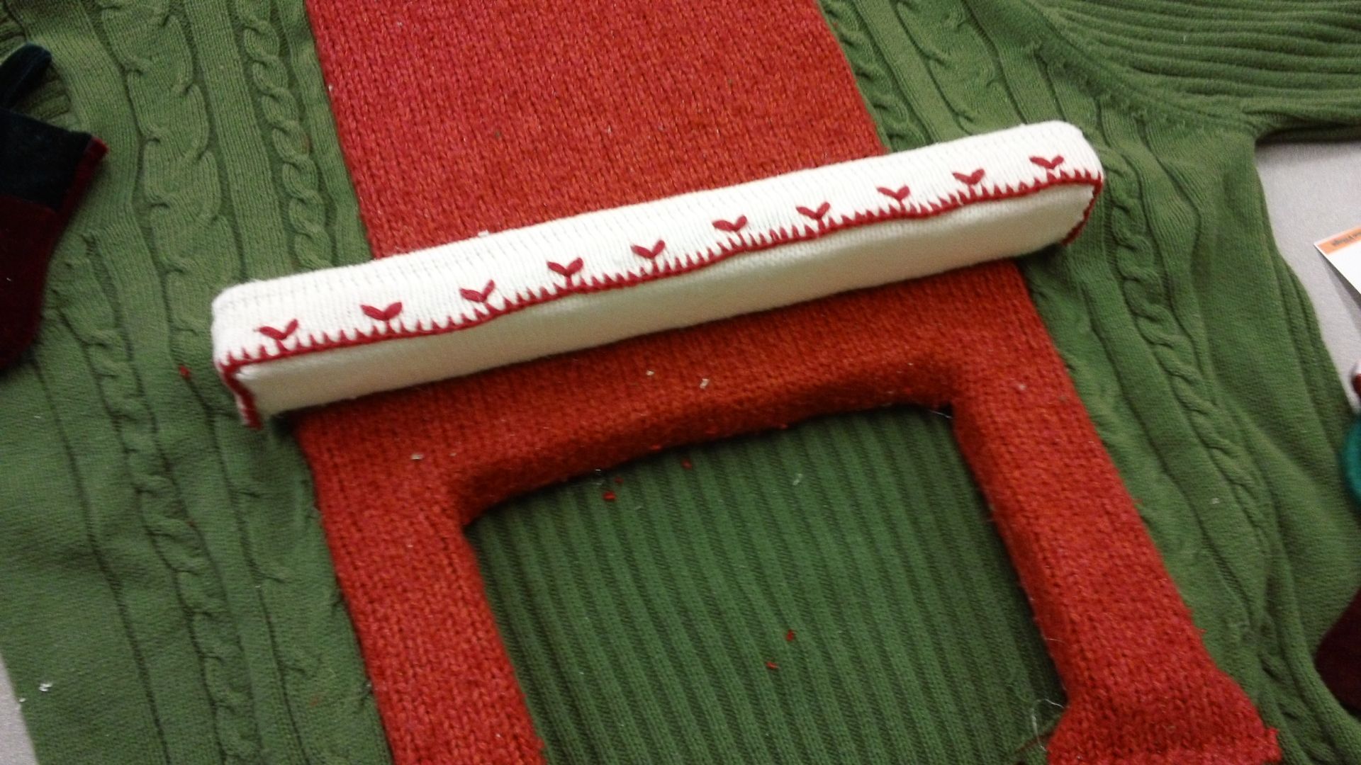 UGLY CHRISTMAS SWEATER DIY (Stuck in the Chimney 2012) : 4 Steps ...