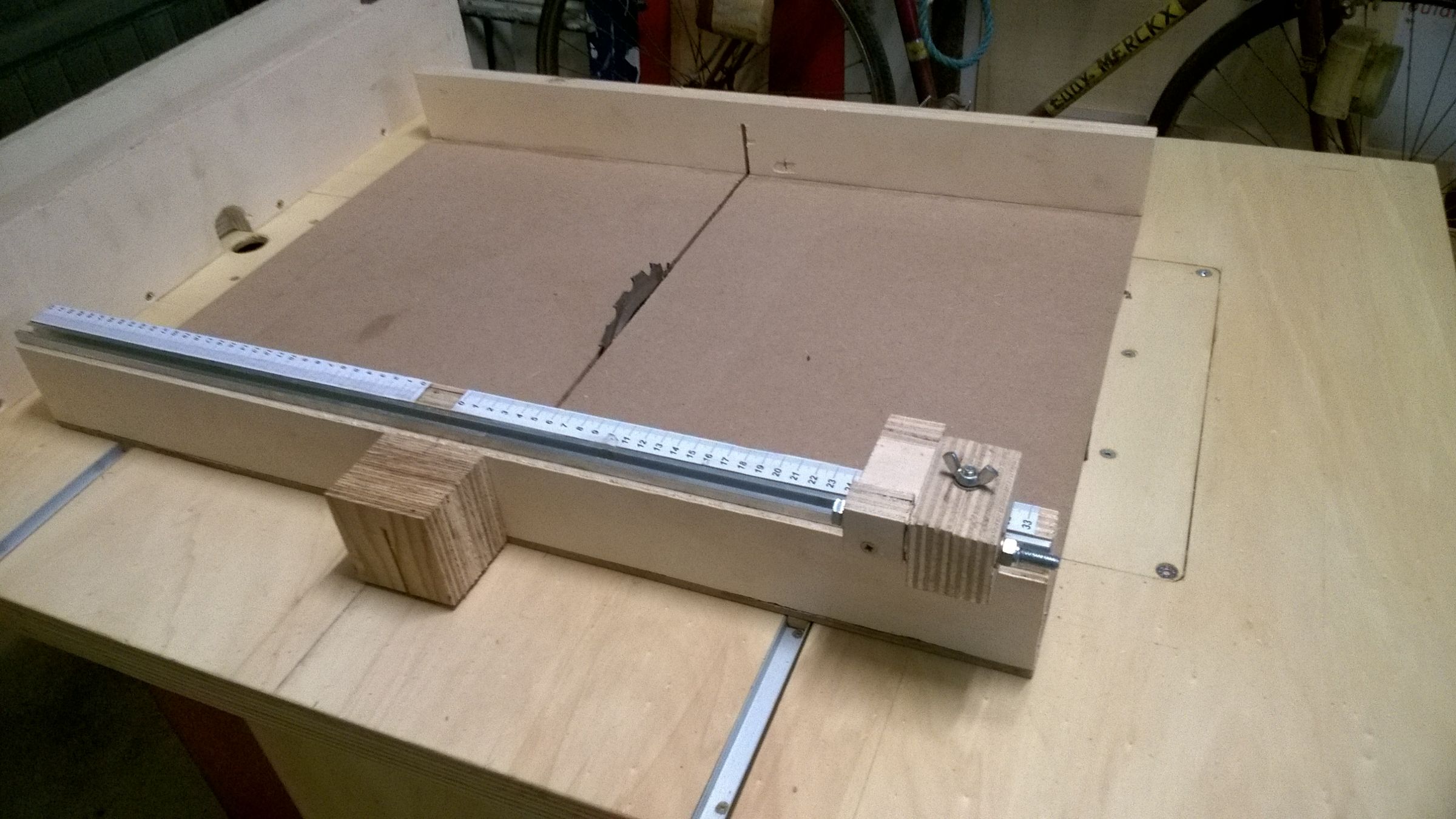 How to Build a Crosscut Sled With Flip Stop Block (+ Free Plans) : 9 ...