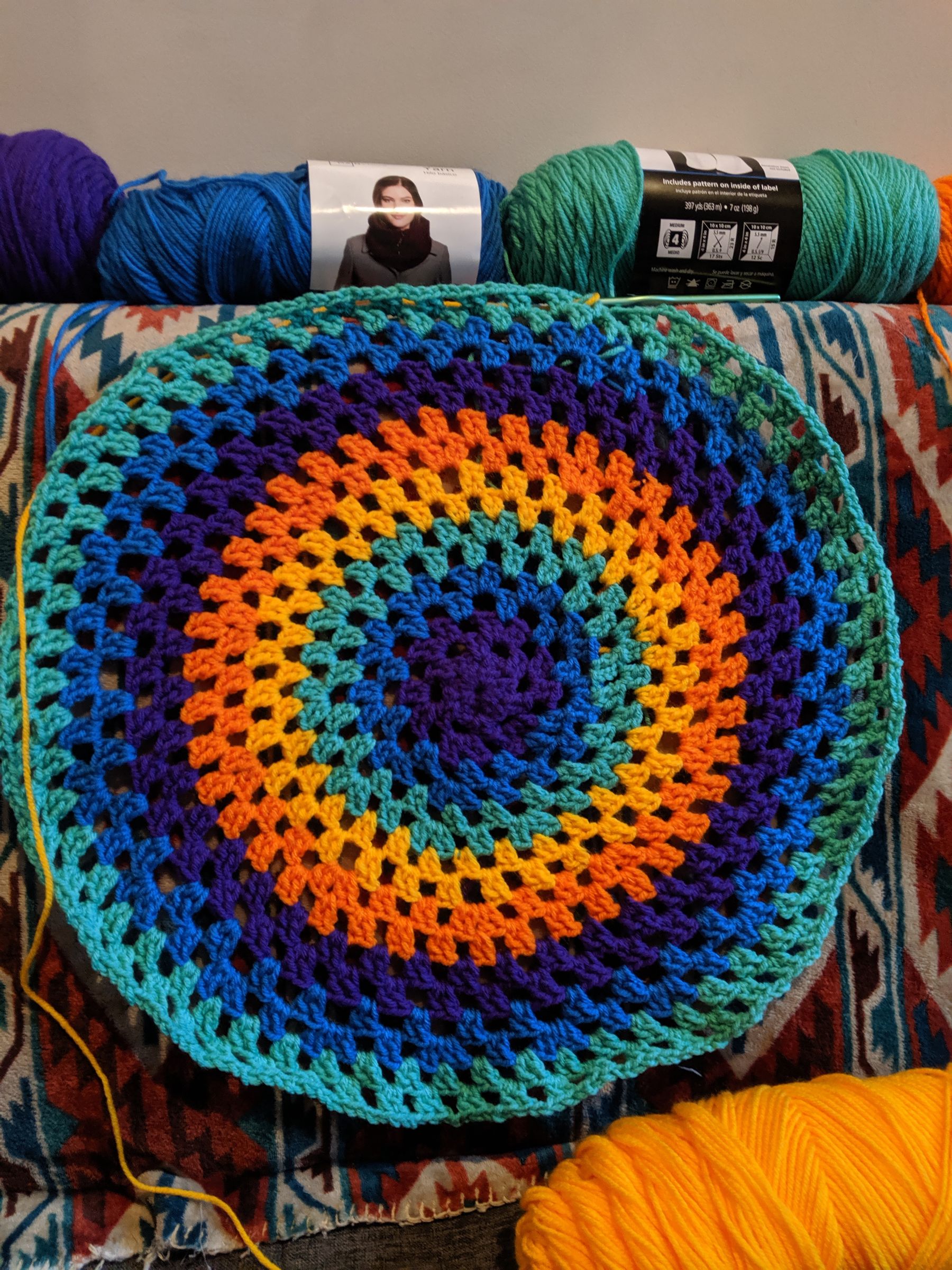 Crocheted Spare Tire Cover : 18 Steps (with Pictures) - Instructables