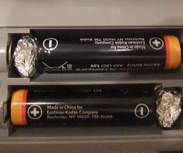 Turn AAA Batteries Into AA Batteries : 3 Steps - Instructables