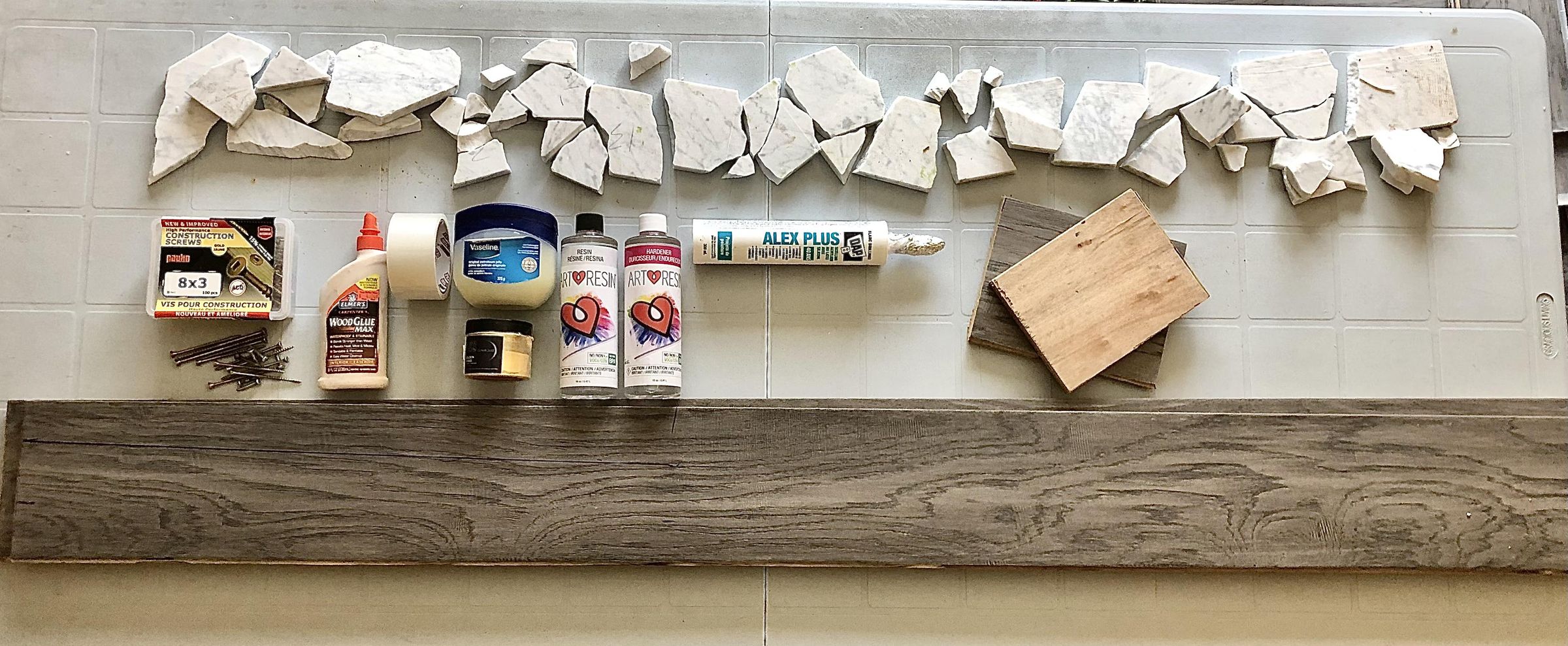 Stormy Marble Repair With Gold! : 16 Steps (with Pictures) - Instructables
