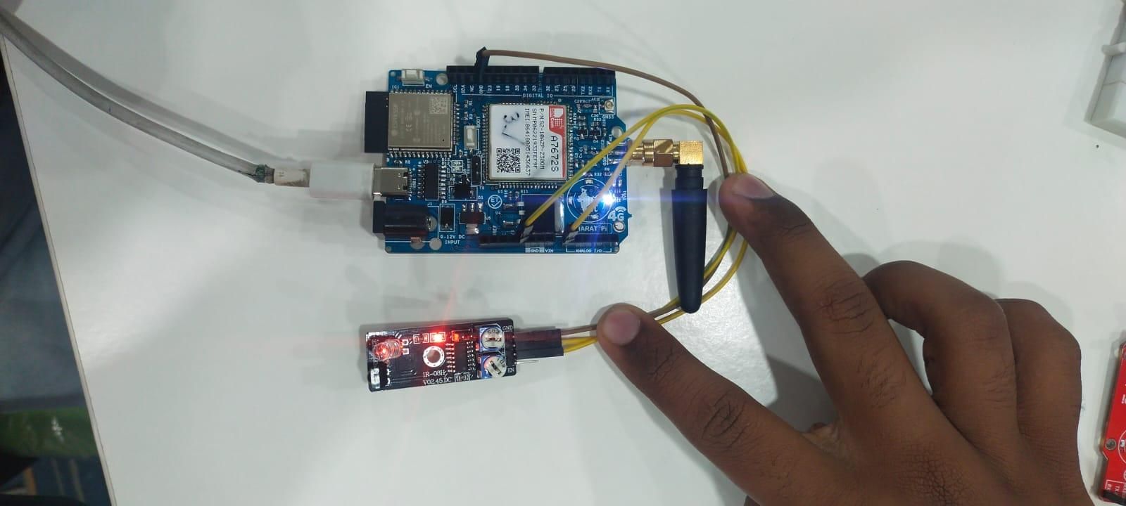 INTERFACING OBSTACLE SENSOR WITH BHARAT -PI : 9 Steps - Instructables