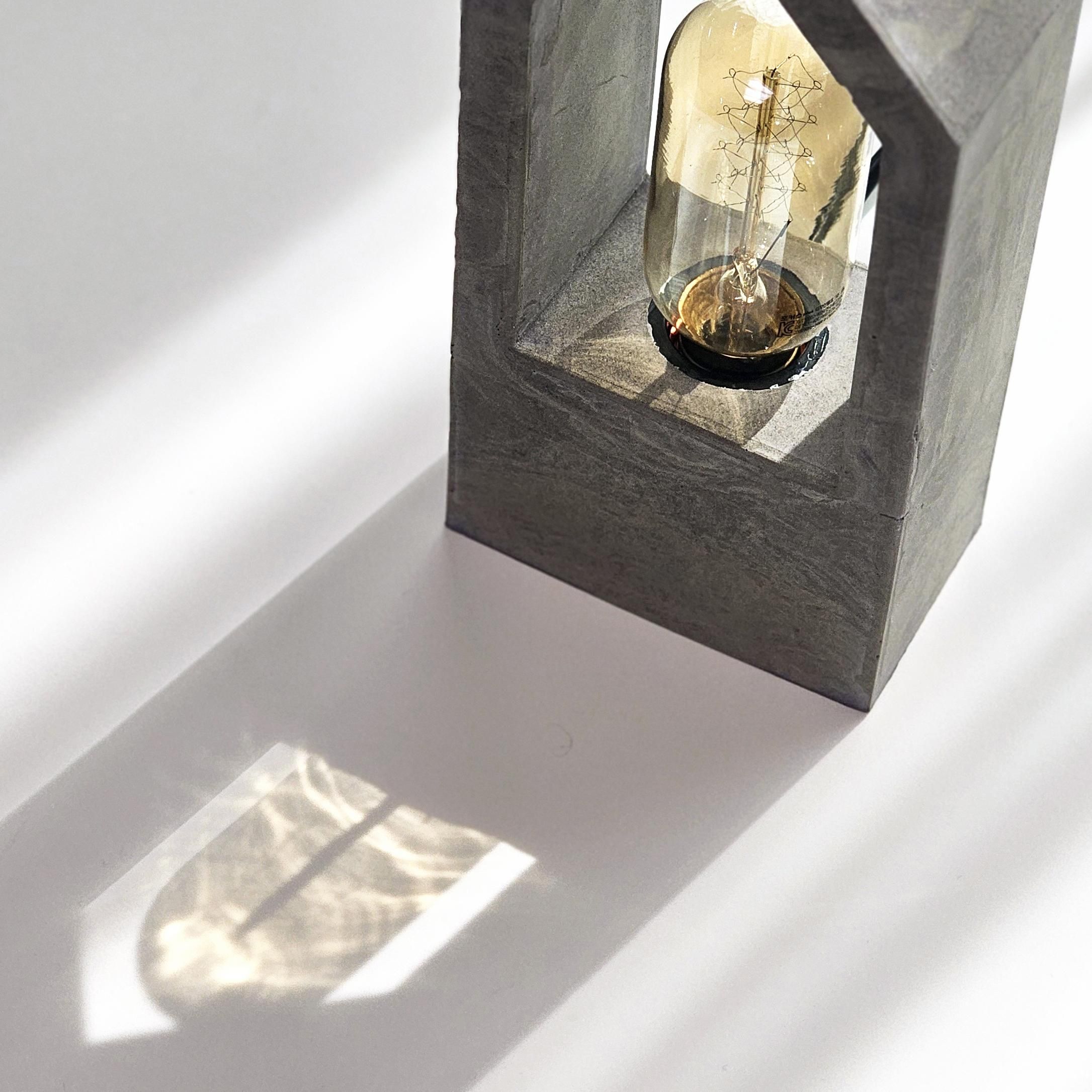 How to Make a House Shaped Lamp Using Concrete : 6 Steps (with Pictures ...